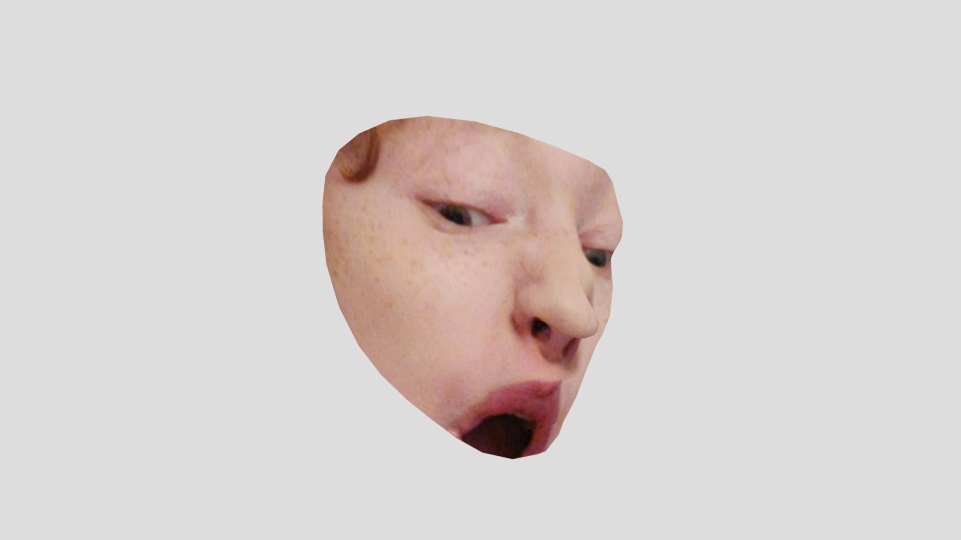 Ma face - Download Free 3D model by dnneff912 [720e165] - Sketchfab