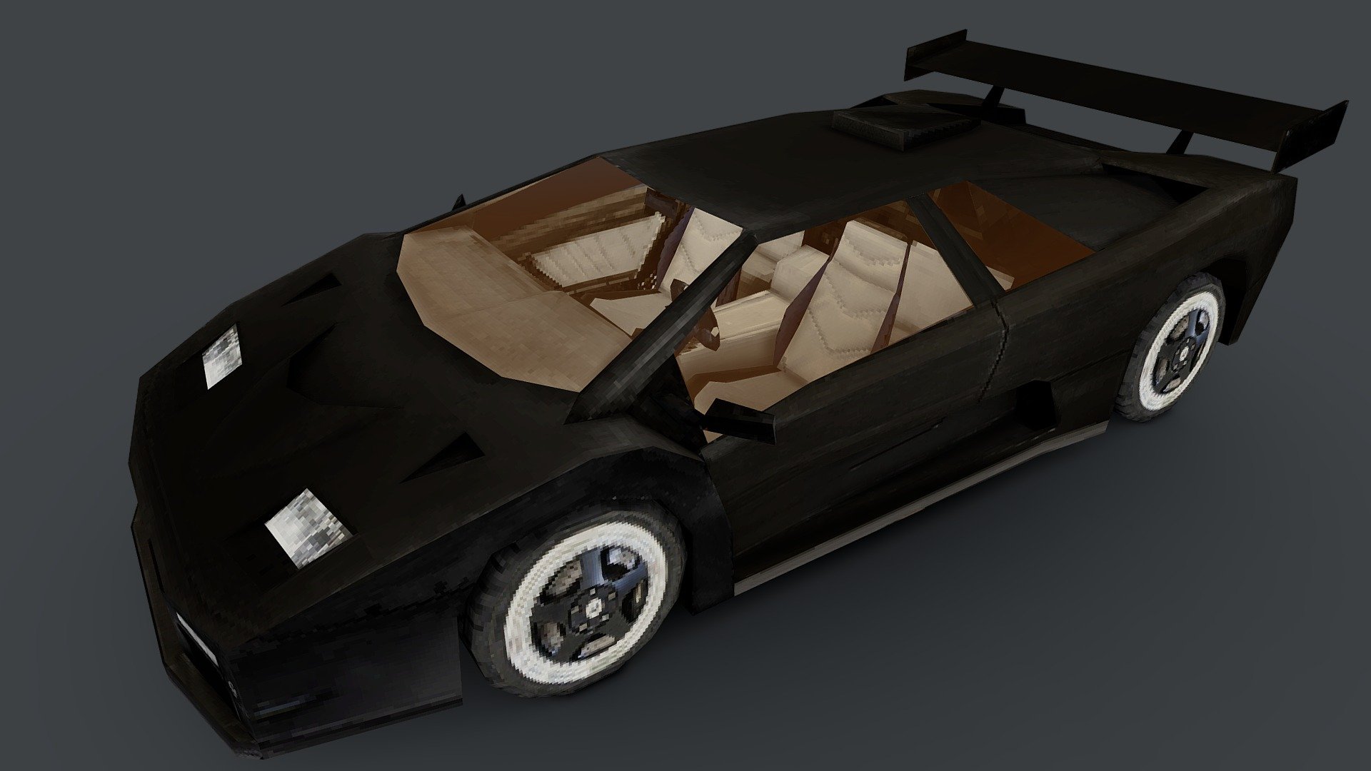 PSX Lamborghini Diablo - Download Free 3D model by Namahoi [720e3d1 ...