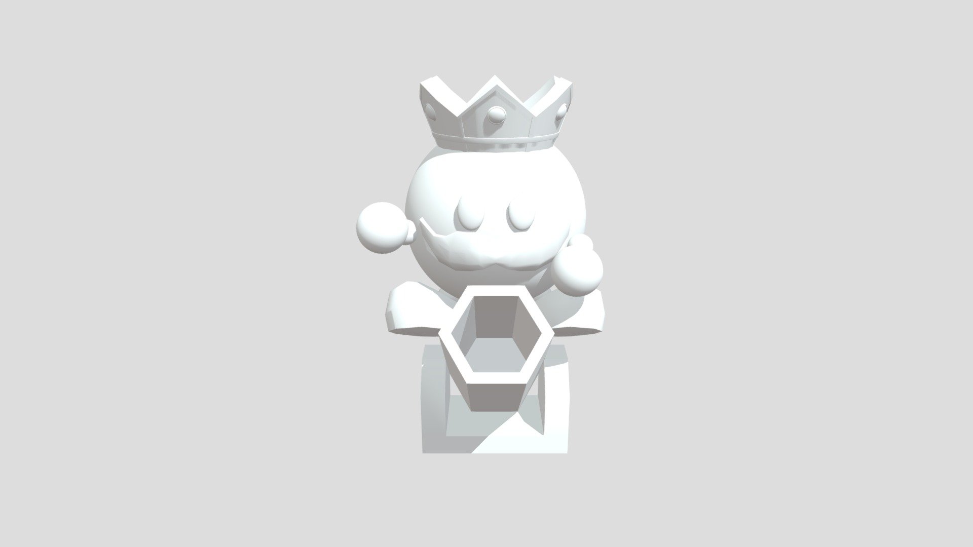 King Bob-omb Trophy - 3D model by caitsith.ffvii [720fbc2] - Sketchfab