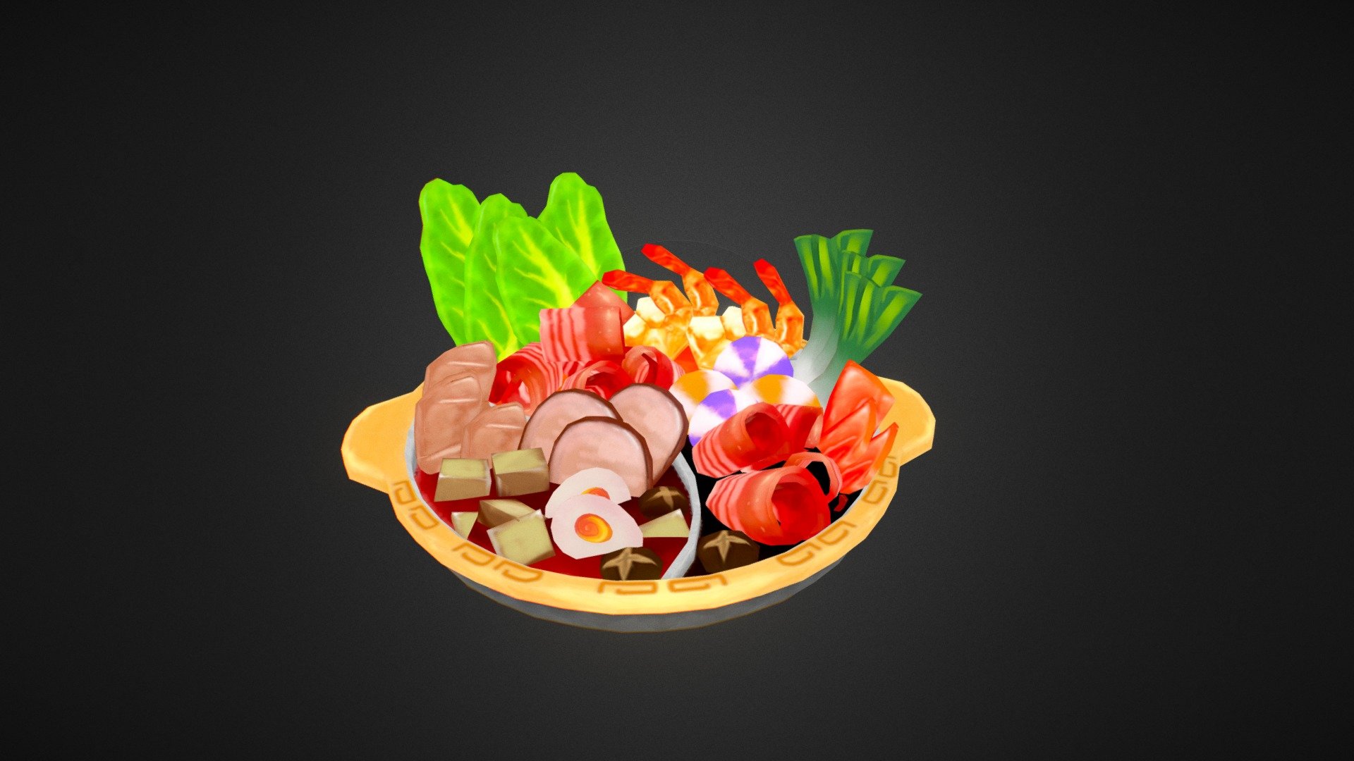 Hotpot - 3D model by jinzoquang [720fc5b] - Sketchfab