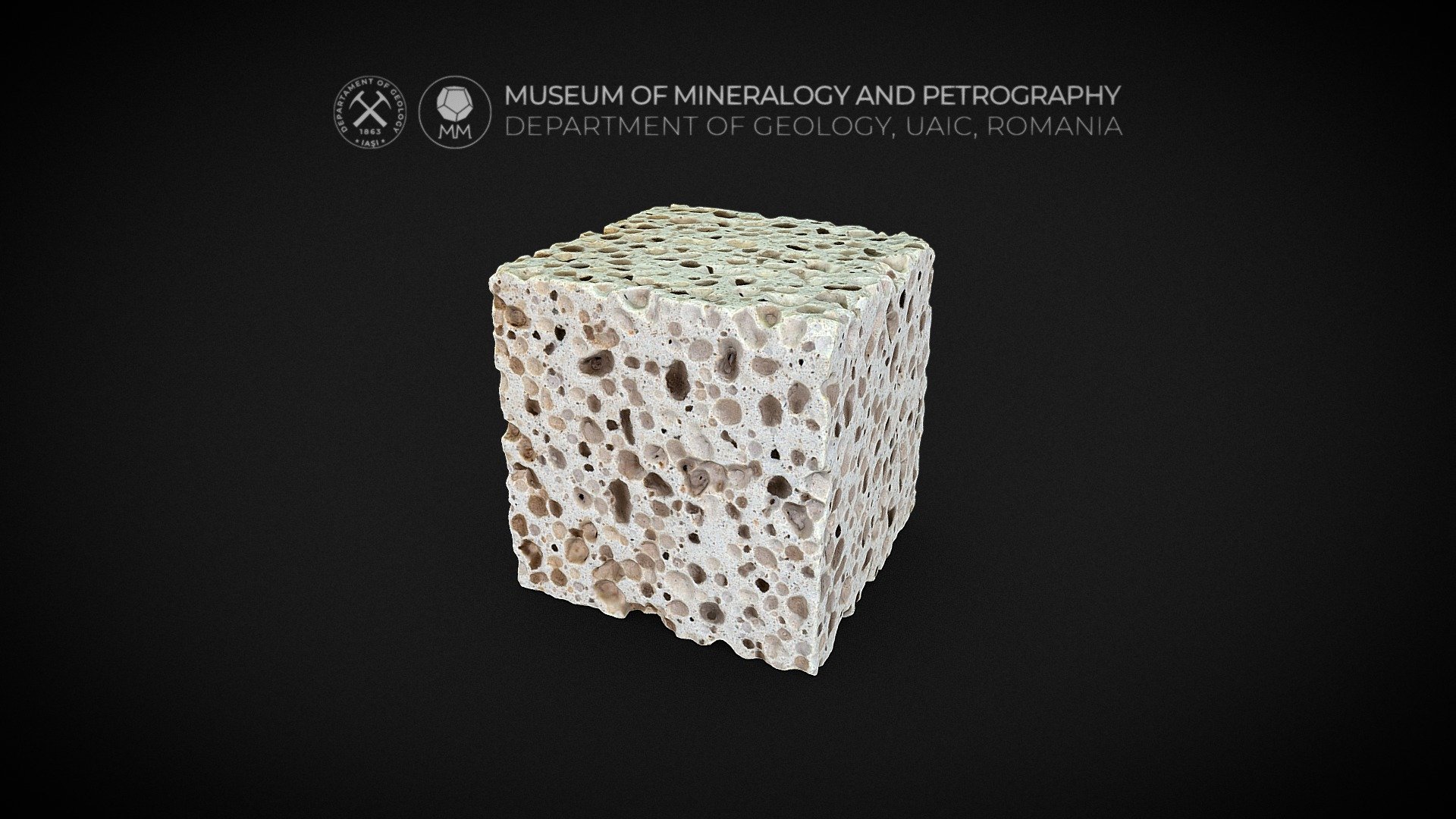 Pumice (igneous rock) - 3D model by Museum of Mineralogy and ...
