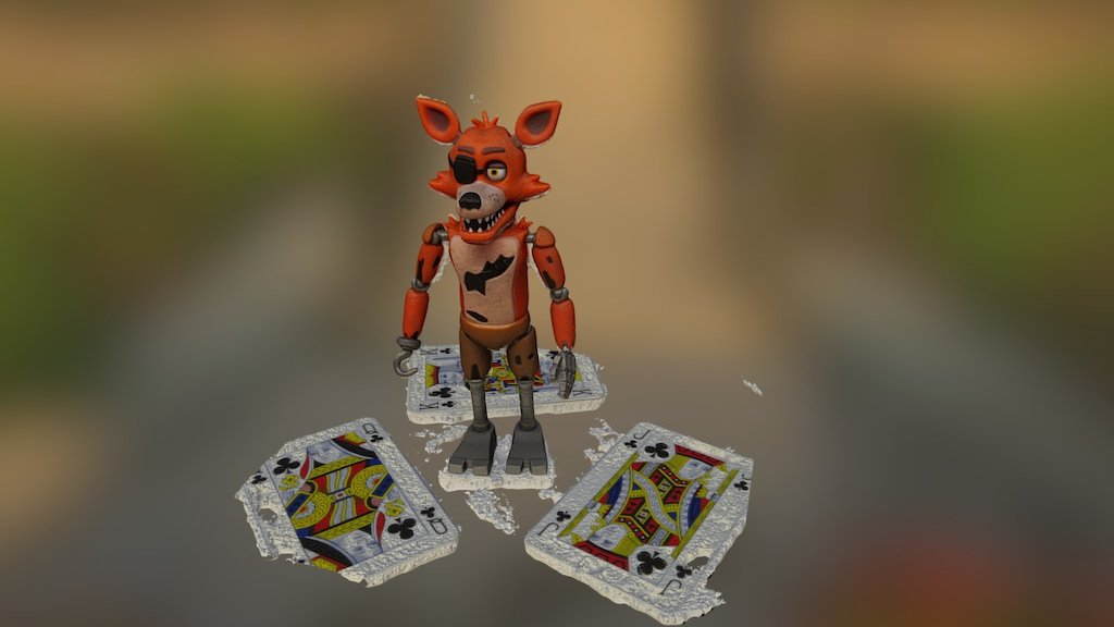 (NVA) Foxy - 3D model by Mixed Reality Lab (@MixedRealityLab) [7213644 ...