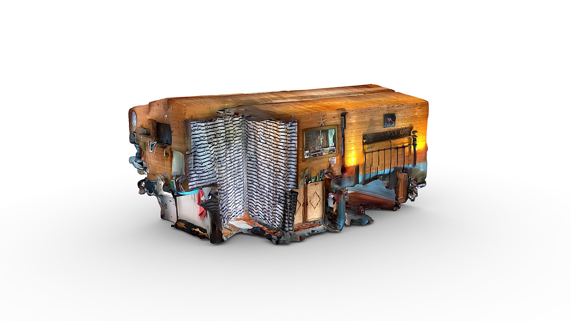 Interior 3d scan of a chalet - 3D model by Florian Stephens ...