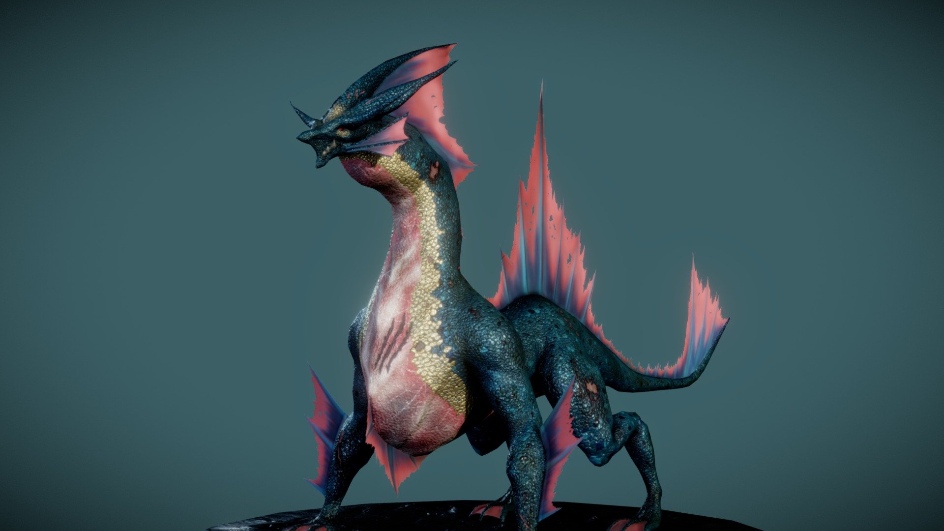 Sea Serpent - 3D model by Backbone Entertainment (@bbeent) [7214587 ...