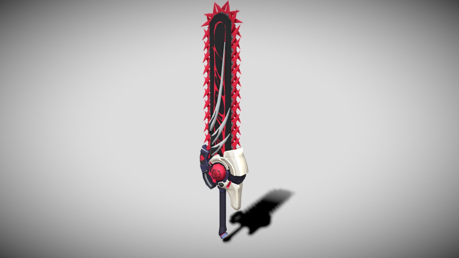 Chainsaw blade - 3D model by The Salty Popeye (@TheSaltyPopeye ...