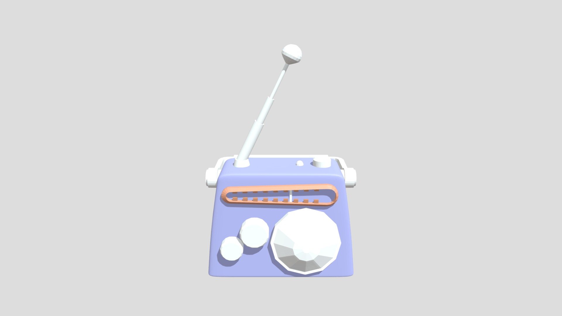 Radio - 3D model by TThang [7218520] - Sketchfab