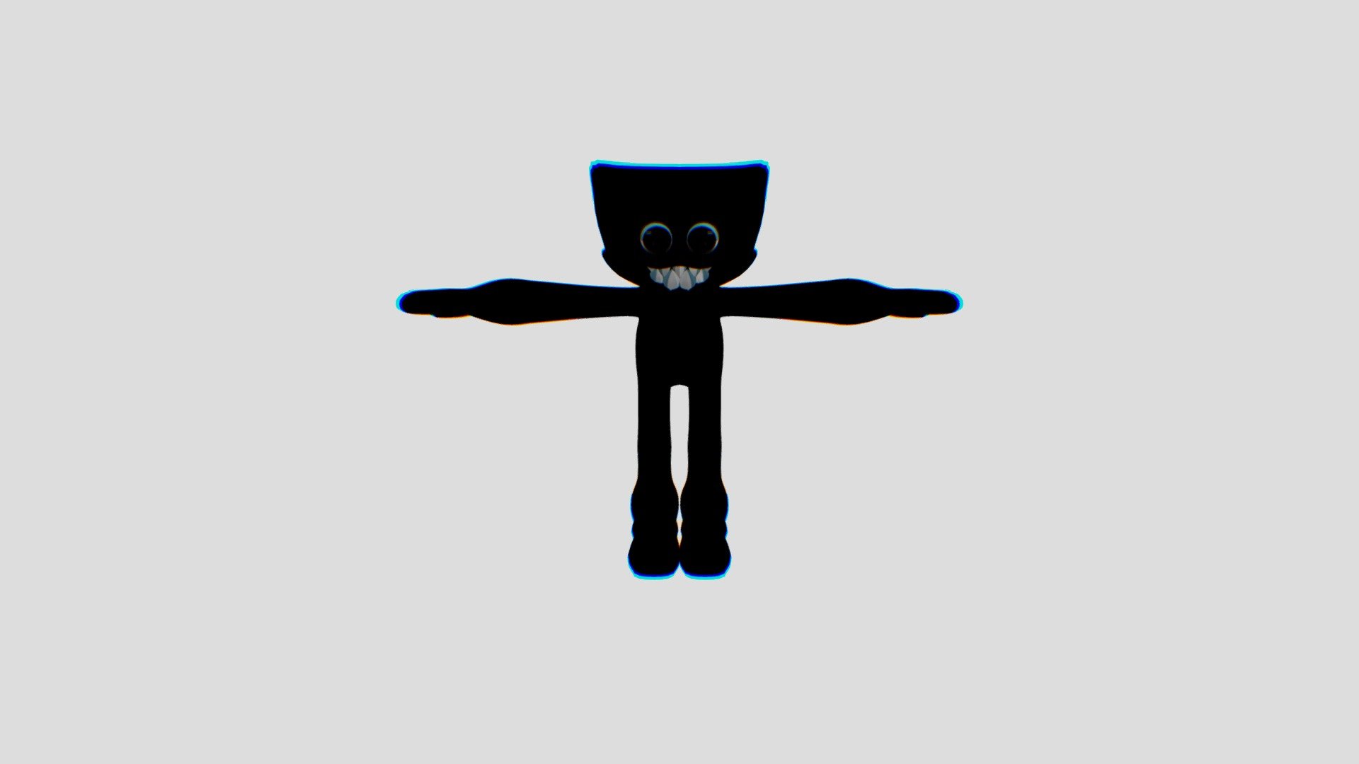 huggy-wuggy-fnf-version - 3D model by 26kfpuaque [7218dda] - Sketchfab