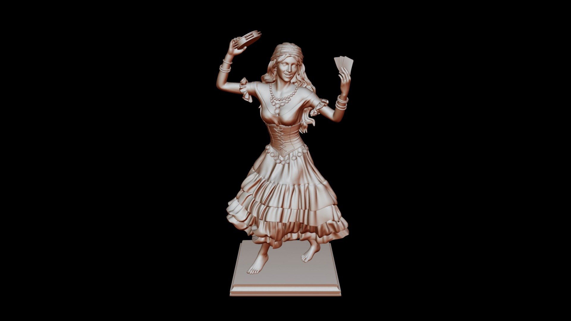 Pomba Gira Cigana - 3D model by vargasrivadineira [721960c] - Sketchfab