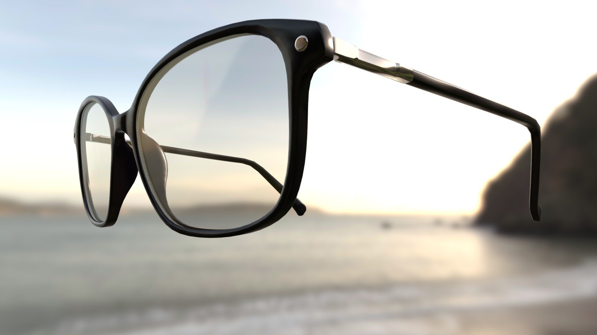 Generic glasses - 3D model by Jean-Luc (@Ruslan_Kokarev) [721af41 ...