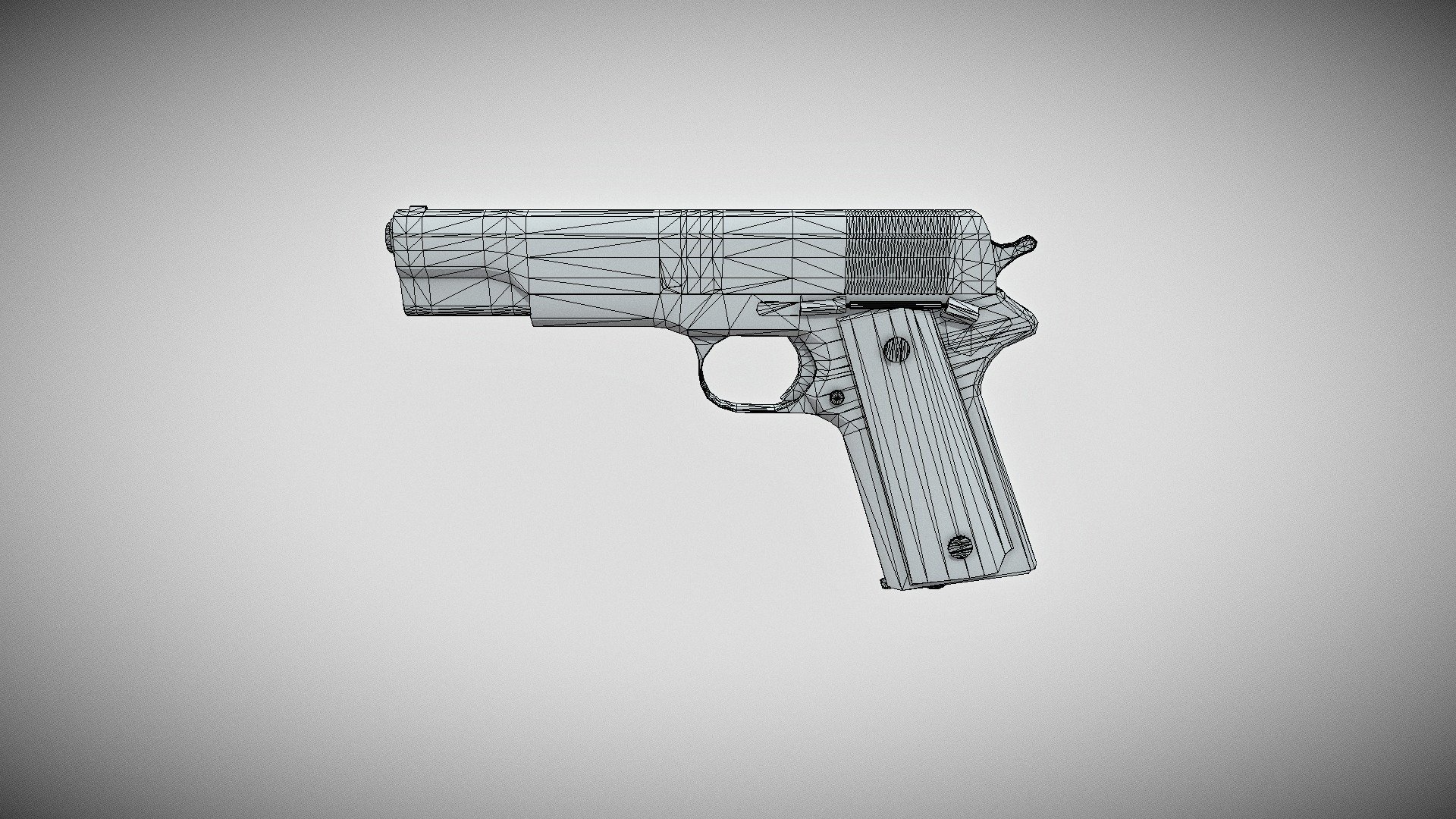 M1911 - 3D model by T.Jarman [721c88b] - Sketchfab