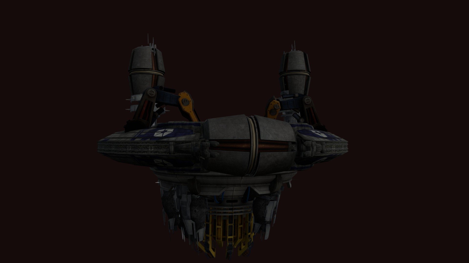 Astro Mothership's BASE - 3D model by G-toilet (@SKIBIDILEGIT) [721cd95 ...