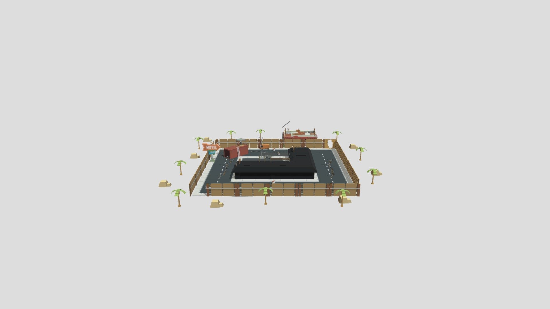 motel map pixel gun apocalypse 6 - Download Free 3D model by gameripper ...