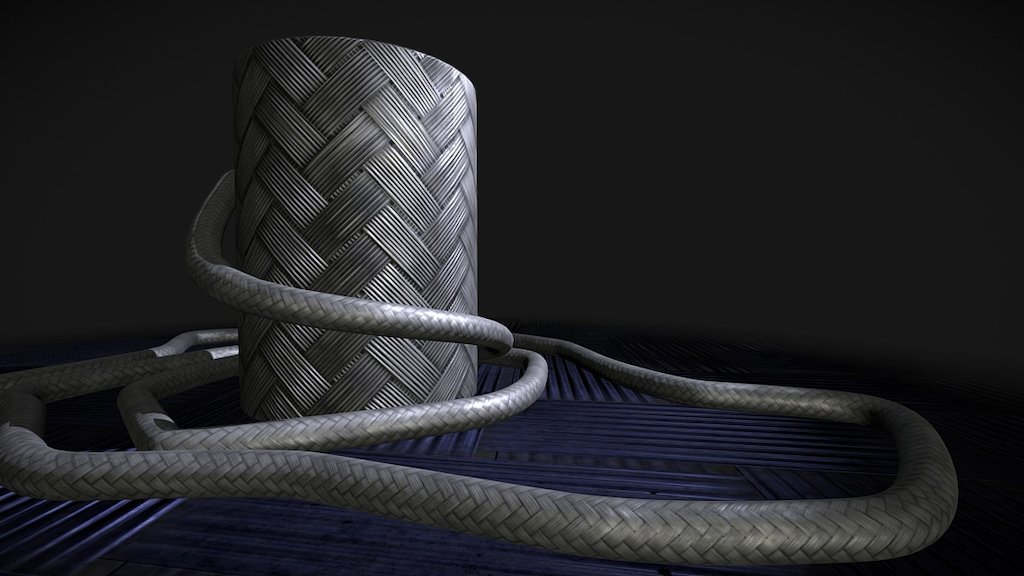Metal Wire - 3D model by 3Dejan [721e39b] - Sketchfab