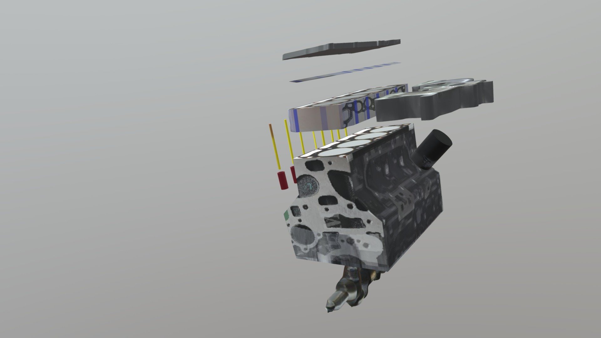 MESIN KF 40/4K - Download Free 3D model by budidebby [721eb11] - Sketchfab