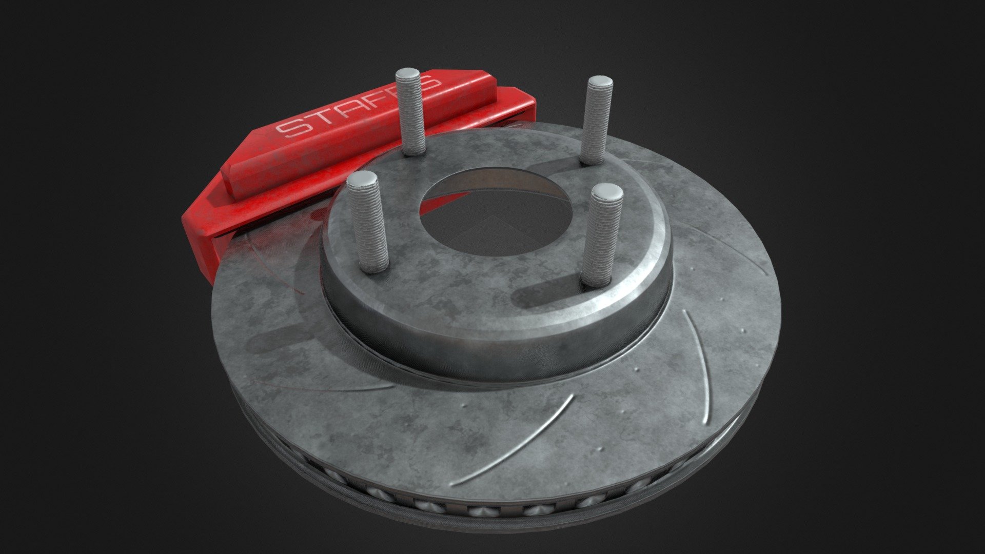 Brake Disk - 3D model by Ellis Rogers-Byrne (@ellisrb) [721eb60 ...