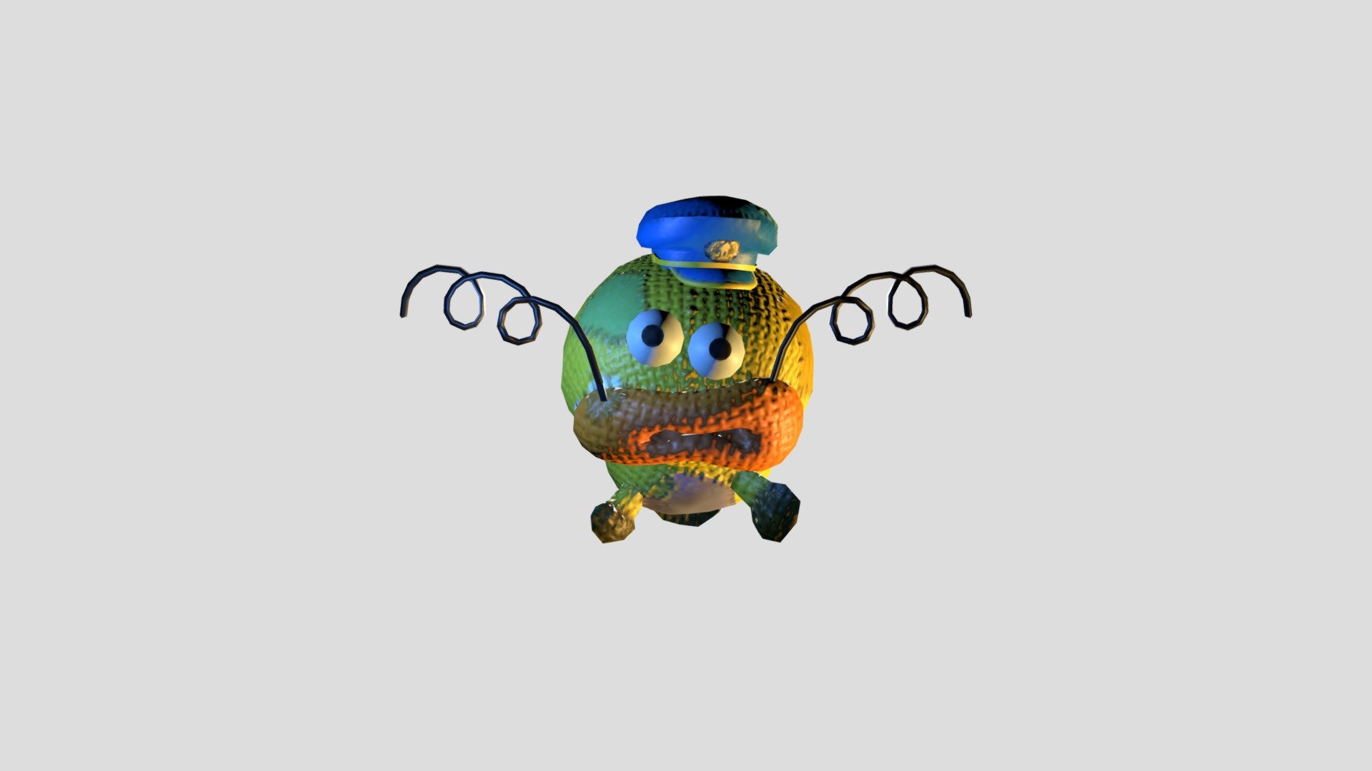 Stuffed Zapfish - Download Free 3D model by Eire [721f545] - Sketchfab