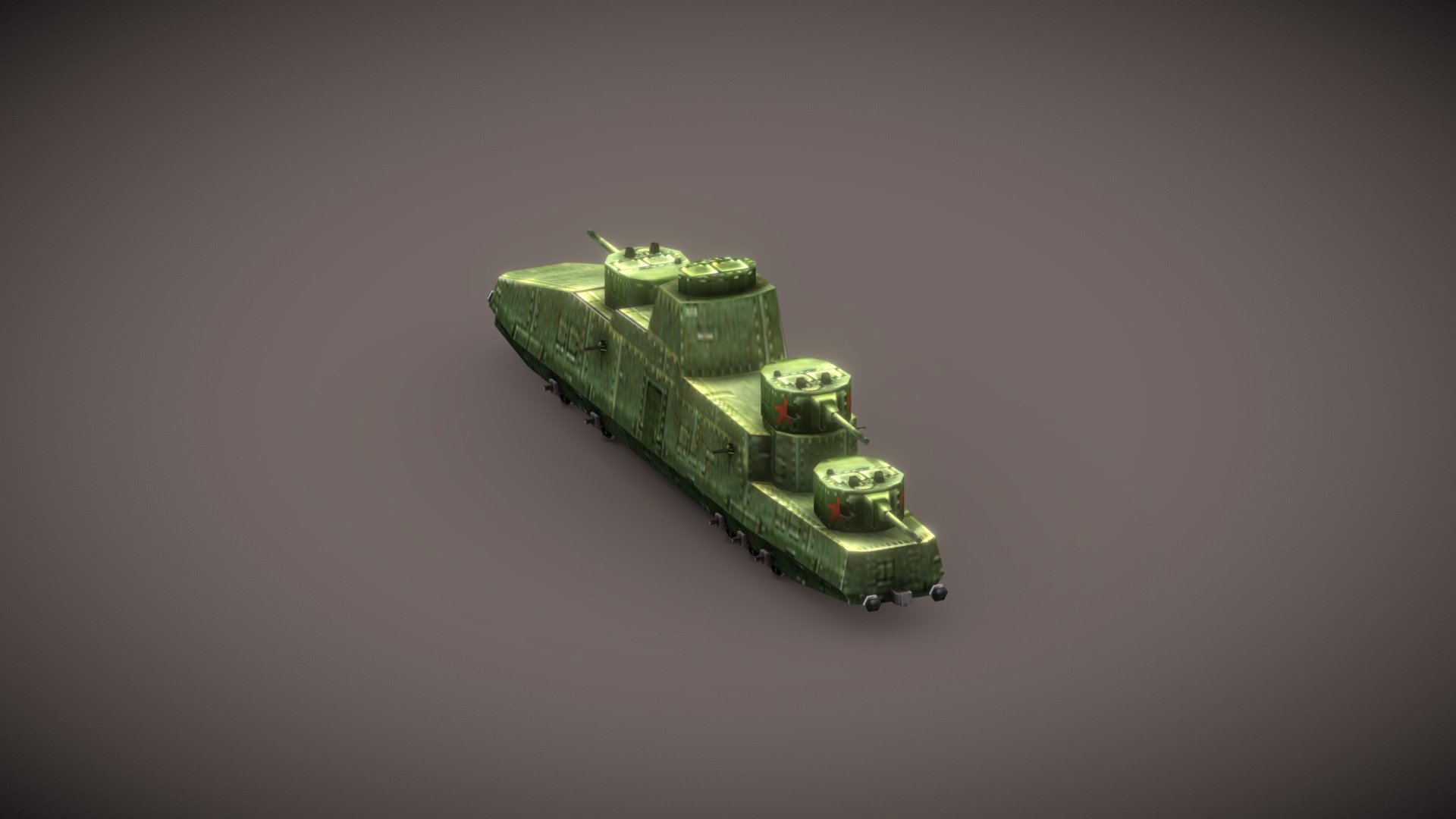 MBV-2 Armored Train - 3D model by AleksejFonGrozni [7220243] - Sketchfab
