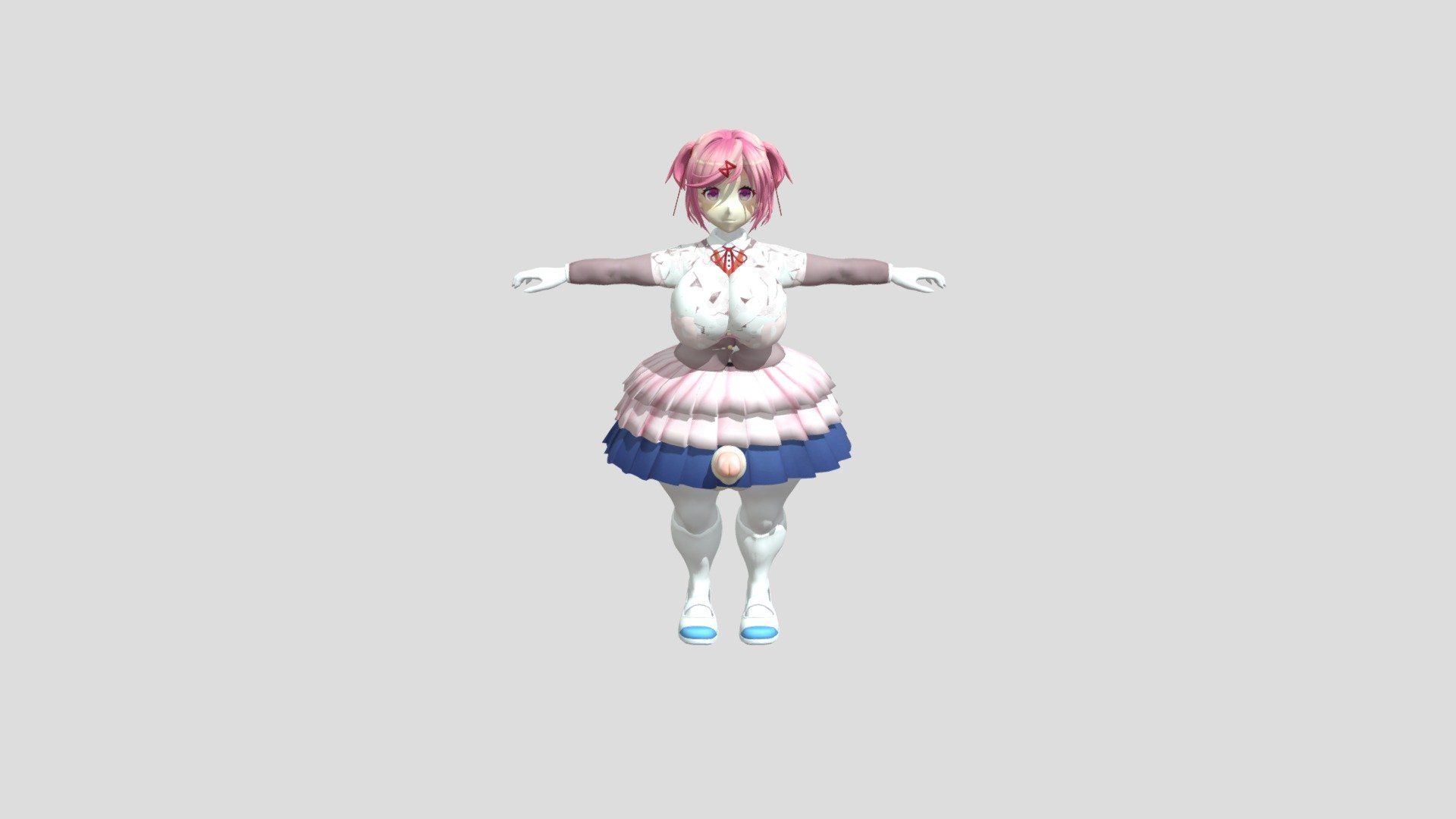 KM Natsuki futa - Download Free 3D model by nno (illkoon) (@nno098764321) [7220e8b] - Sketchfab