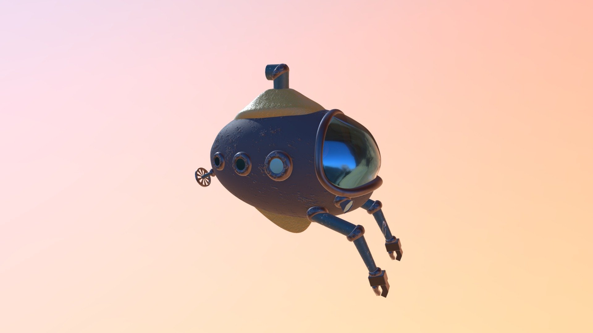 Sub Model - 3D model by Anna Klingensmith (@annaklingensmith) [72216a9 ...