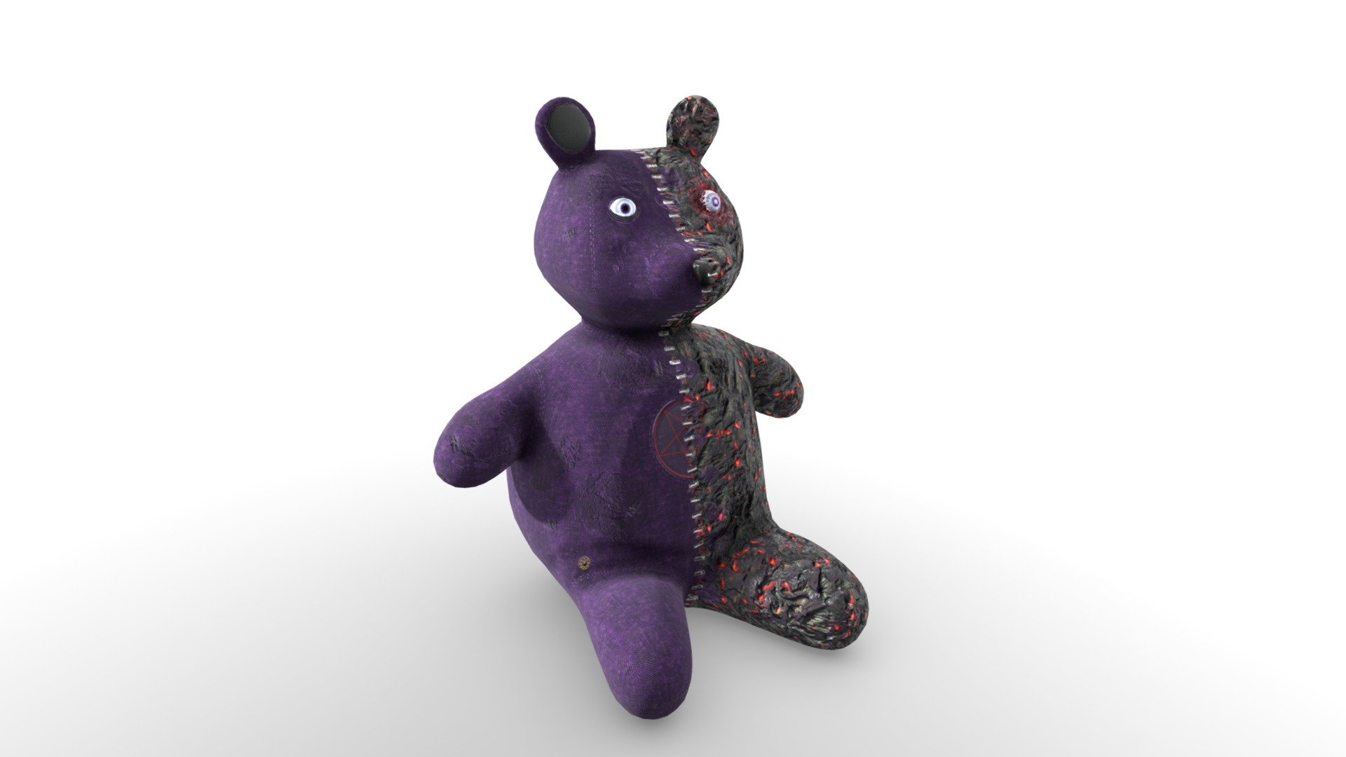 Halfway to Hell Bear - Download Free 3D model by thomass3278 [7222f2d ...
