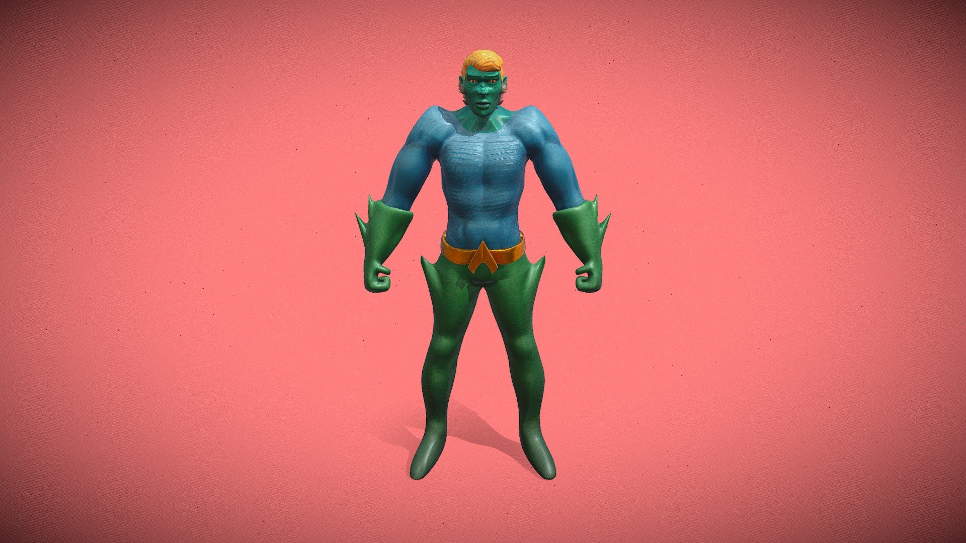 Mutant Aquaman - 3D model by CarlHodgson (@carlhodgson89) [72234a3 ...
