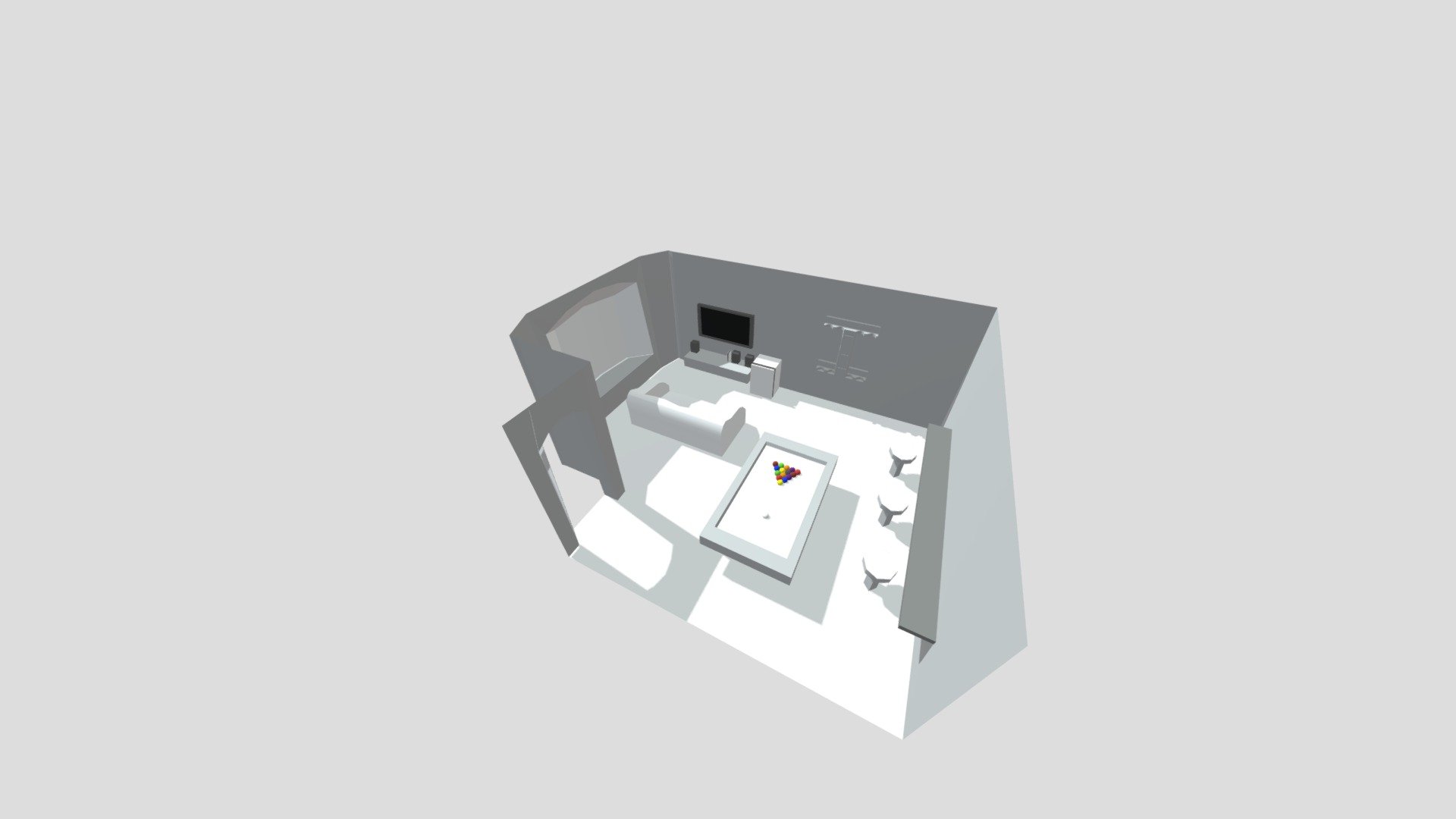 GameRoomFinal - 3D model by Lstout2 [7224c95] - Sketchfab