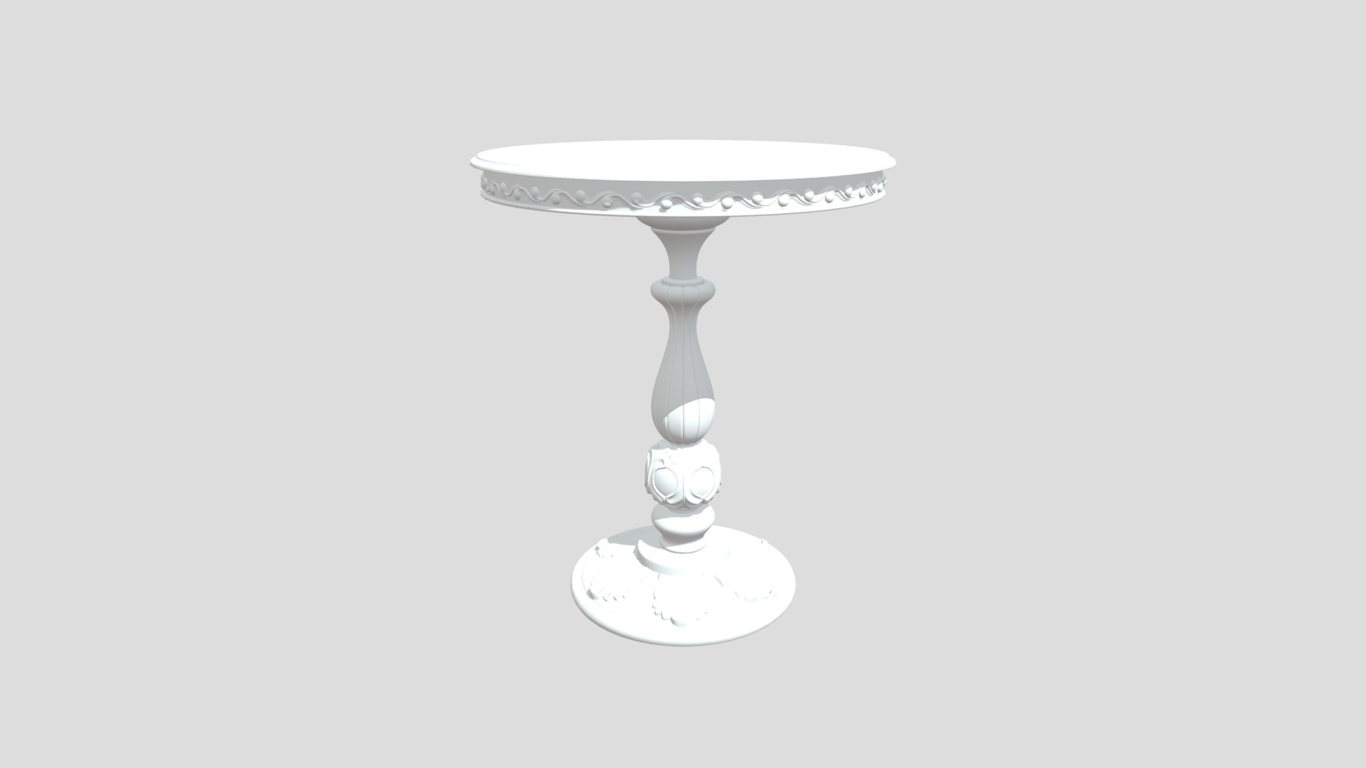Round Tea Table - Download Free 3D model by Modenese Gastone Interiors ...