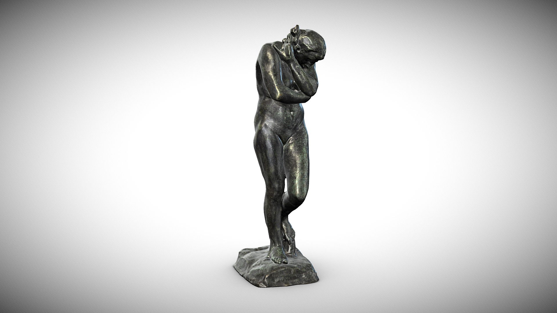 Plastic »EVA« Auguste Rodin (1881) - 3D model by digitus.art [72273fb ...