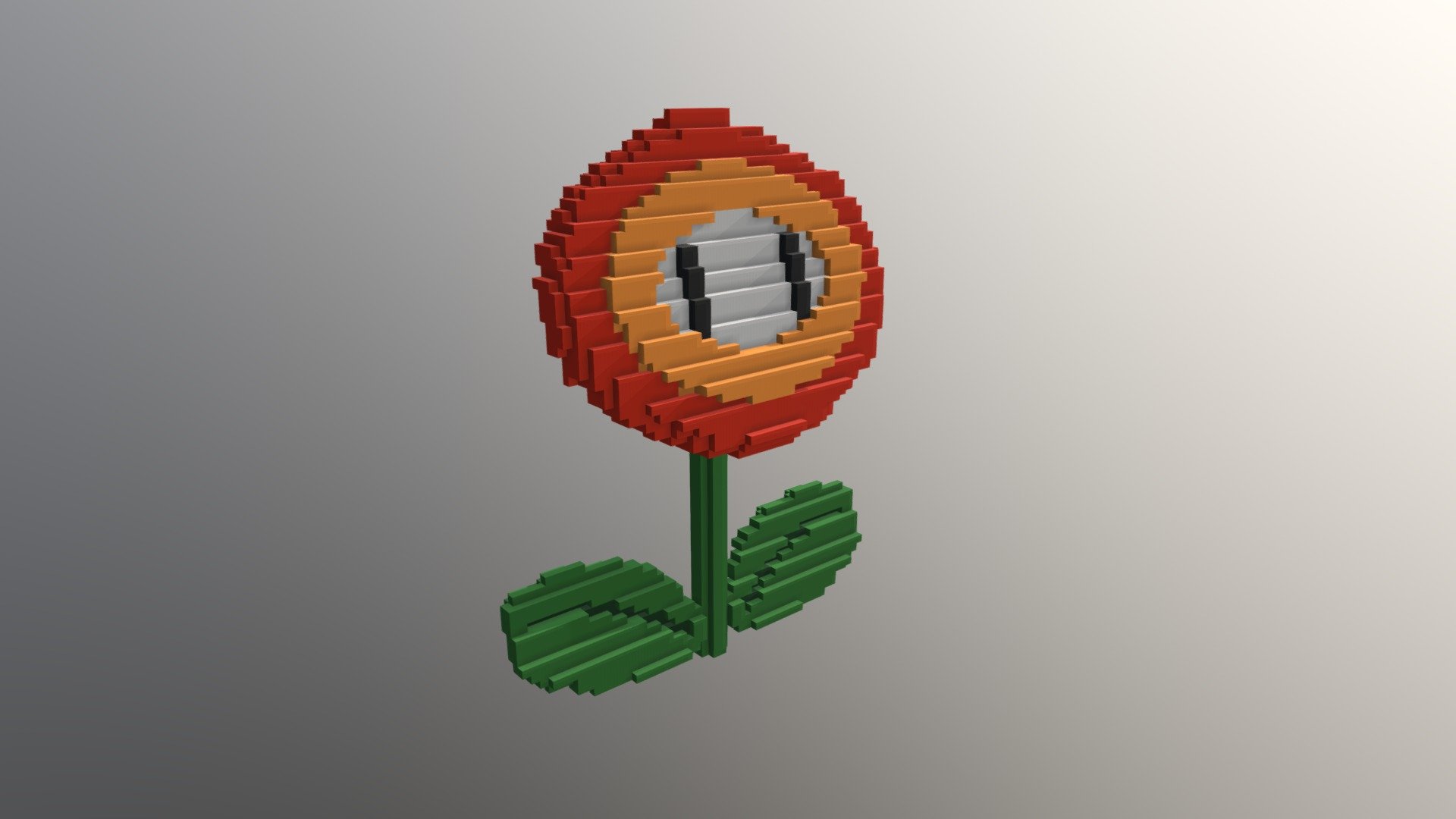 Fire Flower -64- - 3D model by Rosstail [722882a] - Sketchfab
