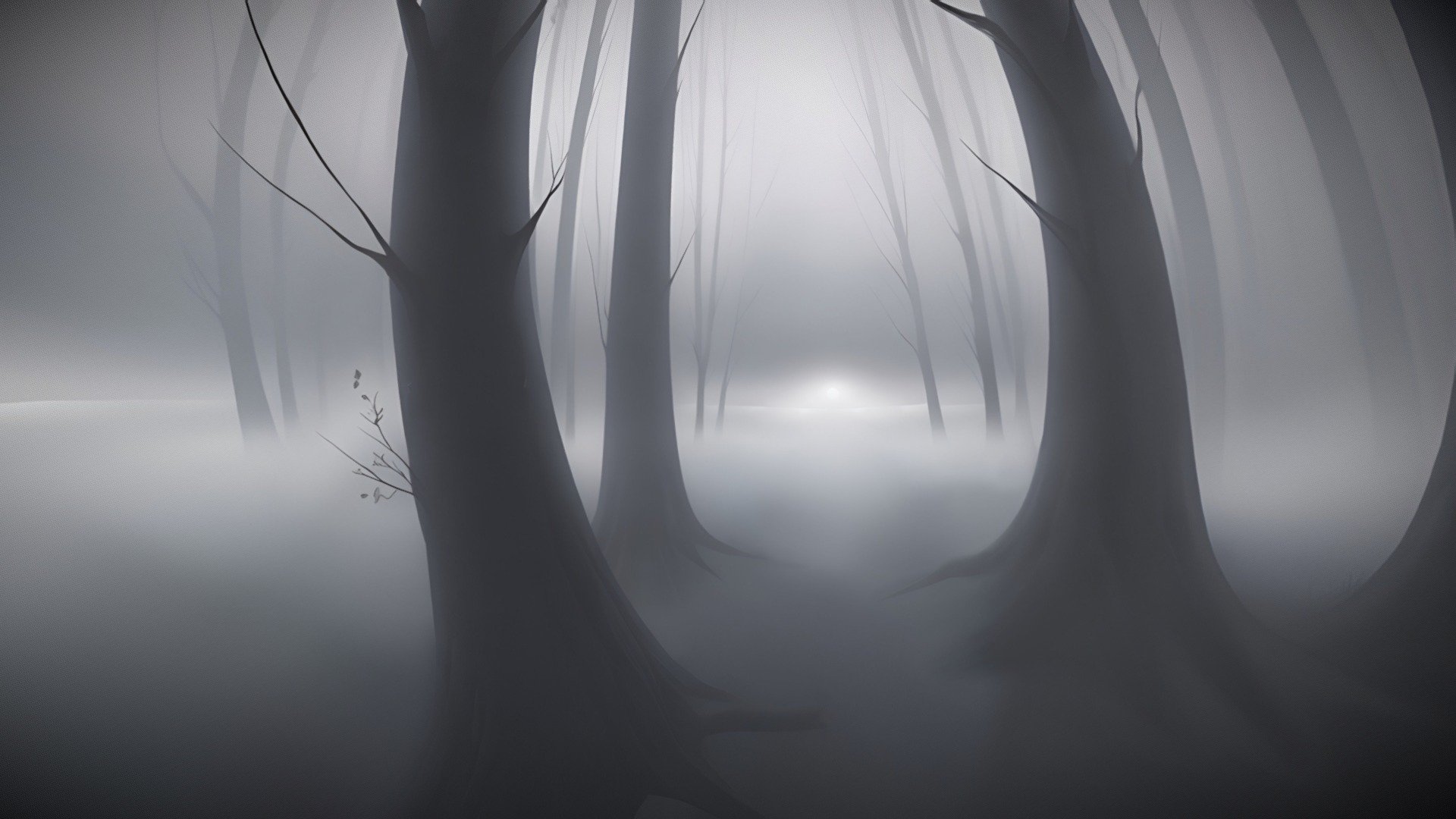 creepy misty forest skybox 002 - Buy Royalty Free 3D model by stylized ...