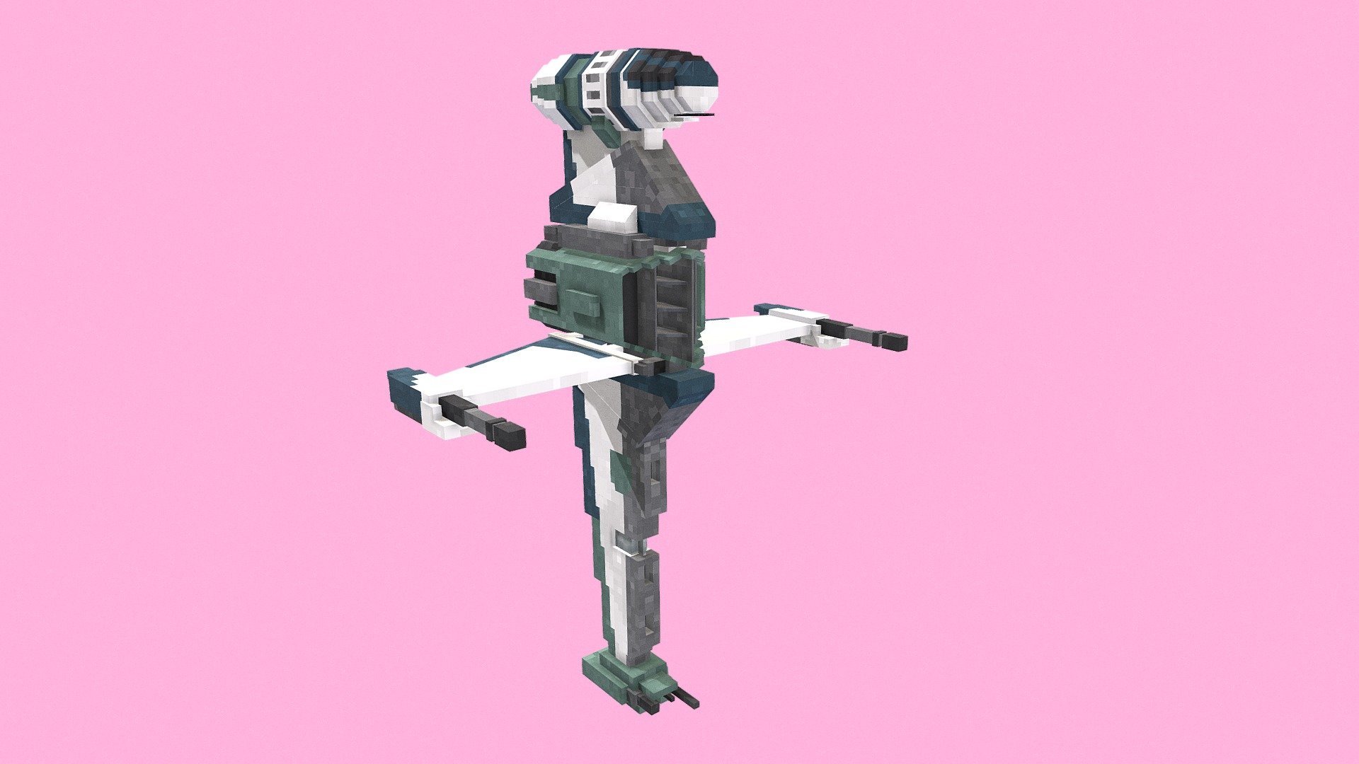 B-Wing - 3D model by WOLLAND [7229331] - Sketchfab