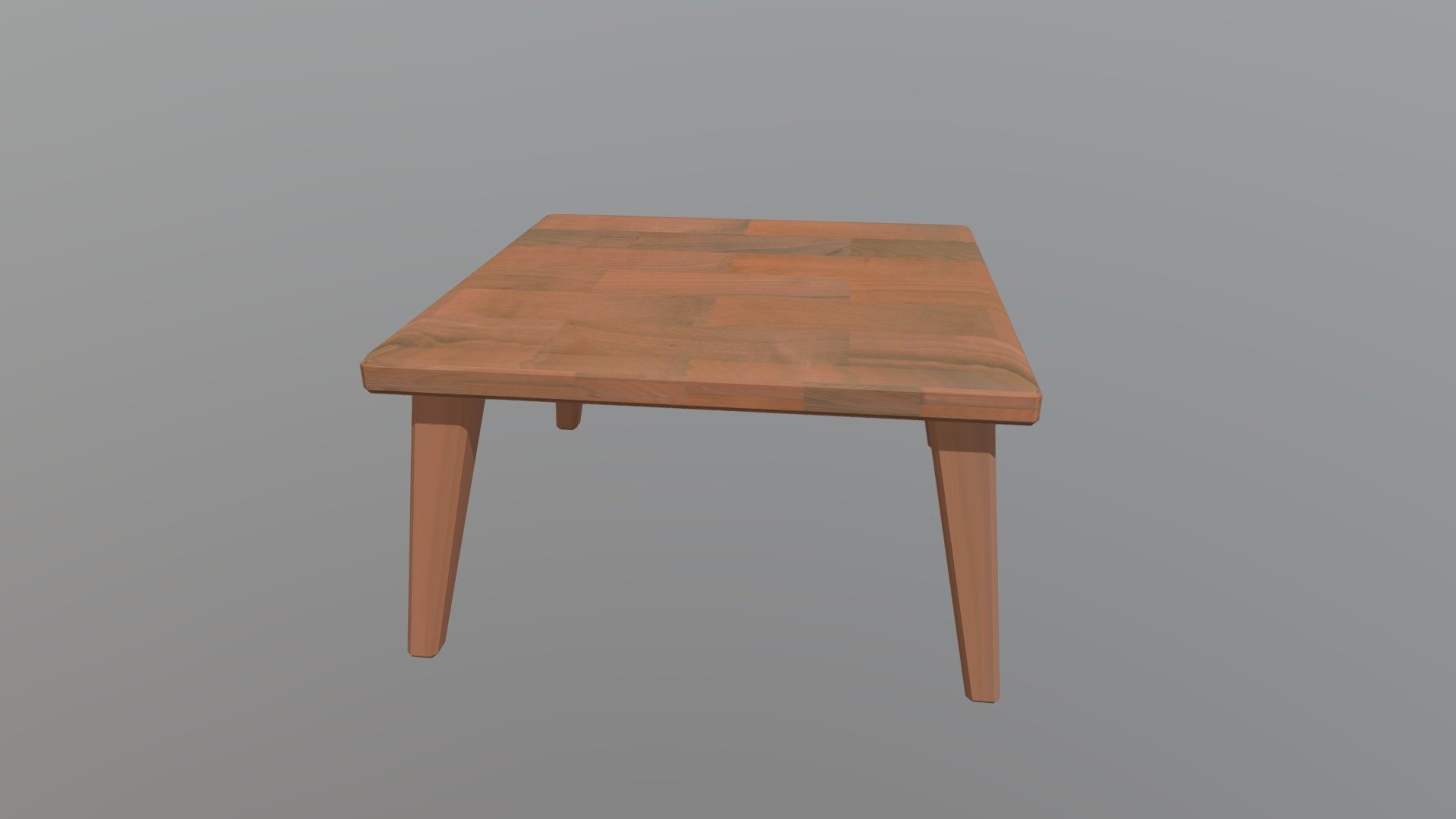 Wooden Coffee Table - 3D model by Virya Dharmawan (@geeforces) [7229d2f ...