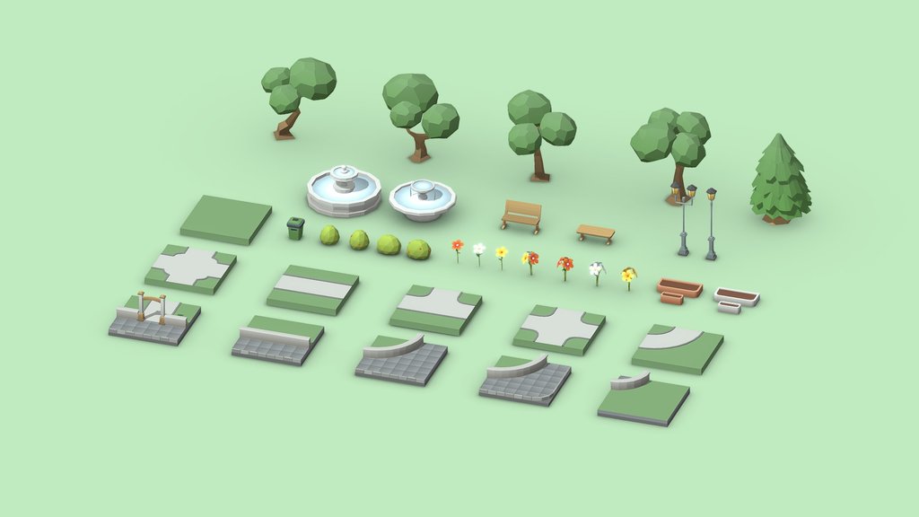 Low Poly Models - A 3D model collection by Minimoku - Sketchfab