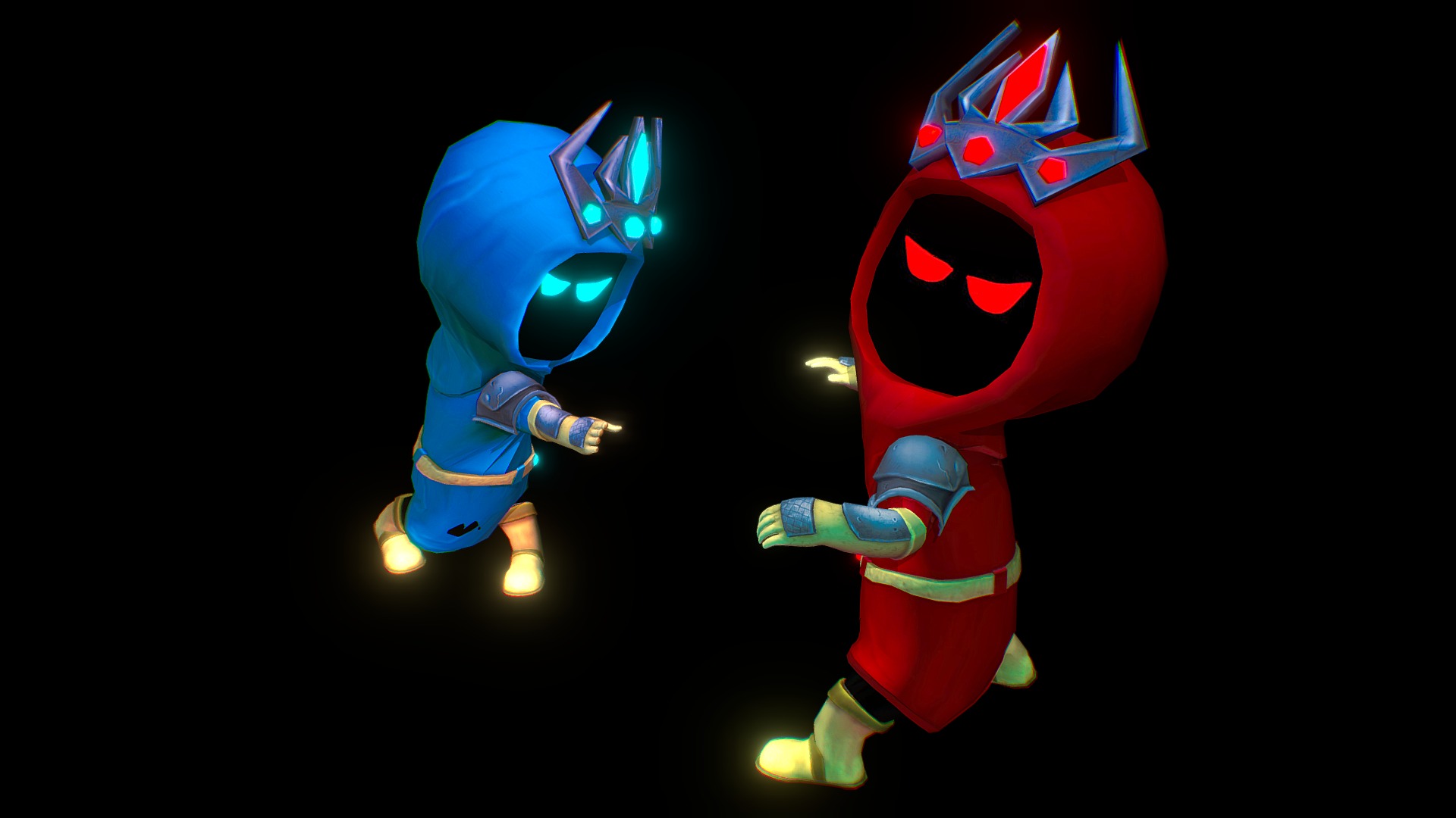 Ninja witches_wizardo - 3D model by saraelshenawy [722c659] - Sketchfab