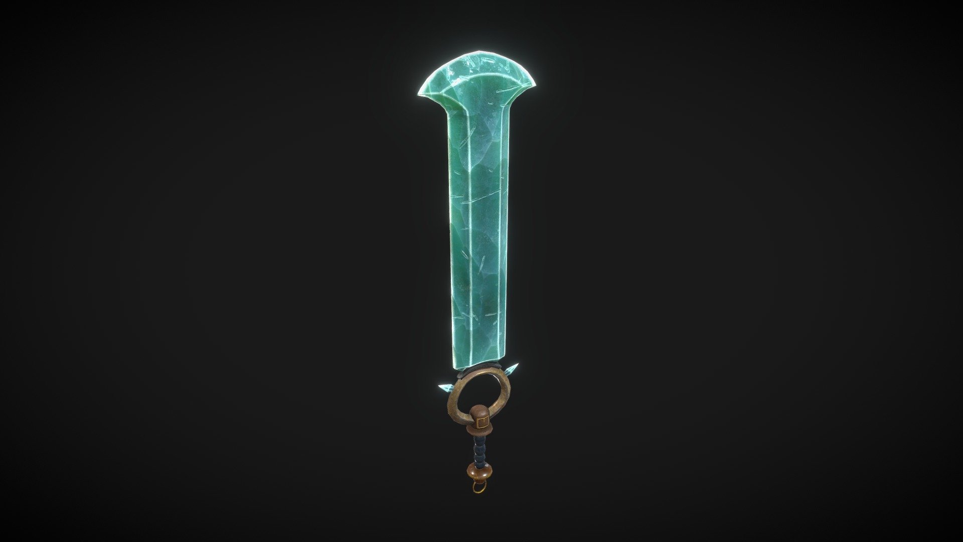 Fantasy Sword Model - 3D model by DEXU [722c98e] - Sketchfab