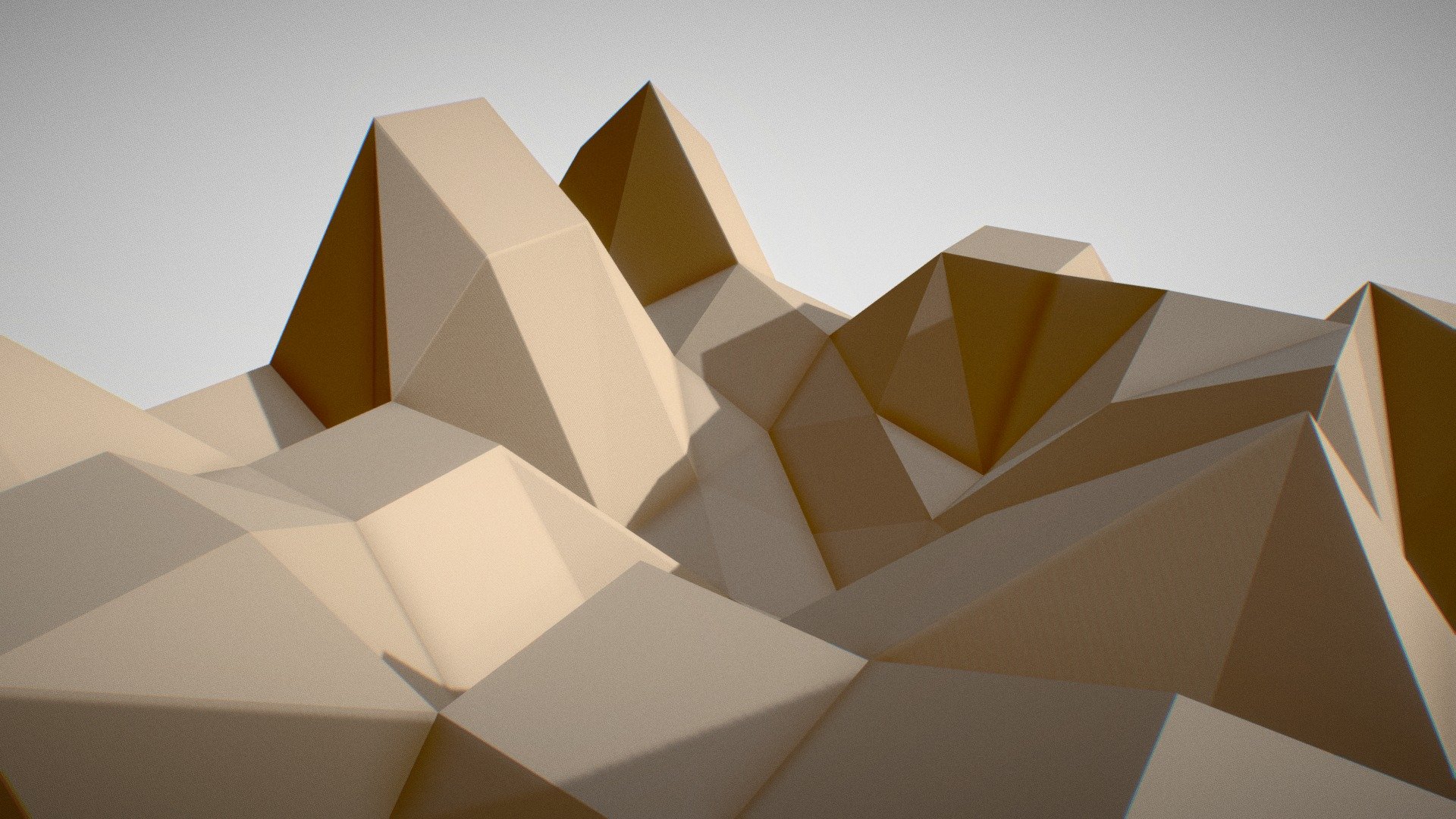 LOW POLY MOUNTAIN ROCK - 3D model by PhoenixJordan [722cef1] - Sketchfab