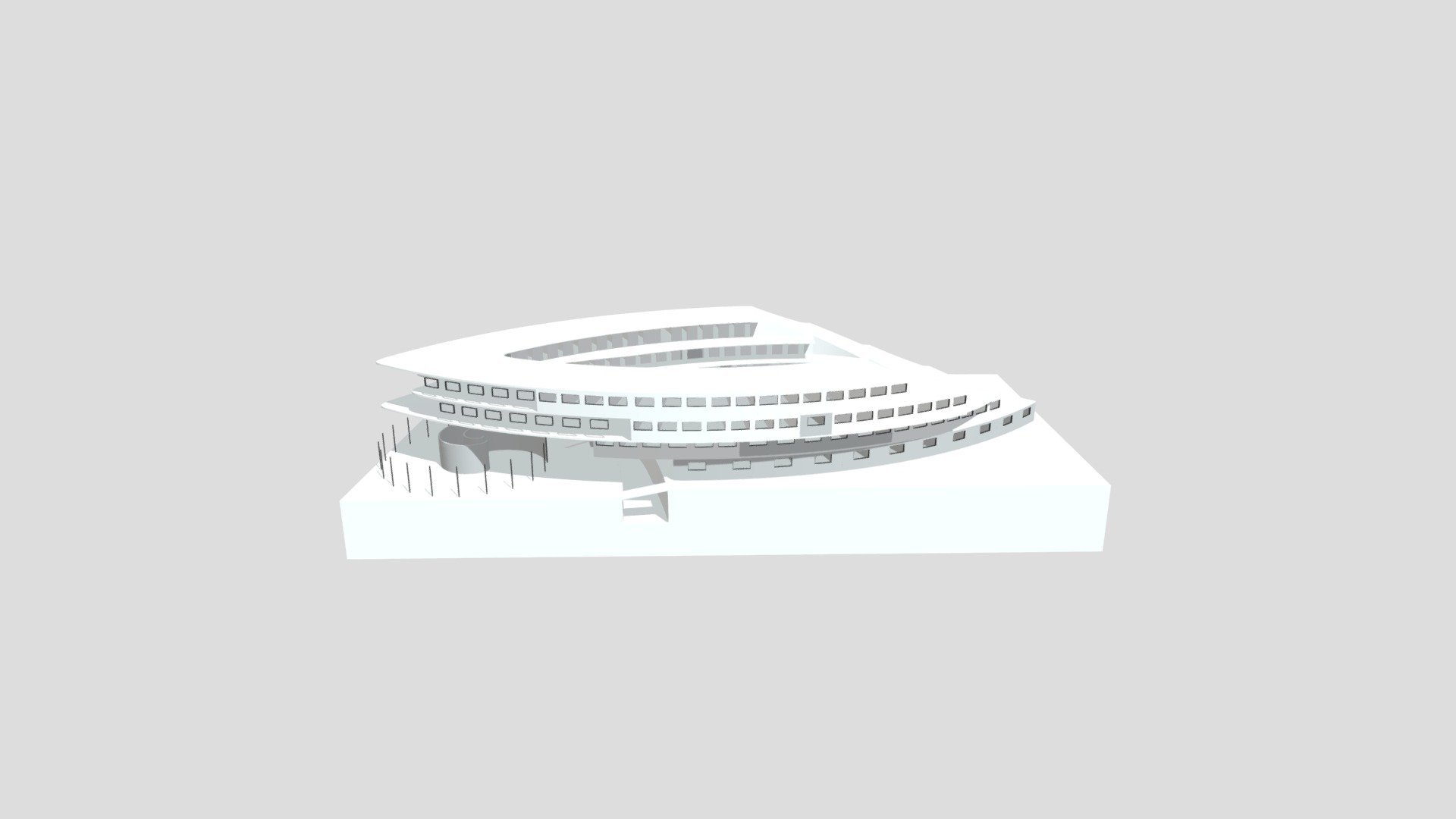 student dormitory - Download Free 3D model by gentzu (@genta0nakagawa ...