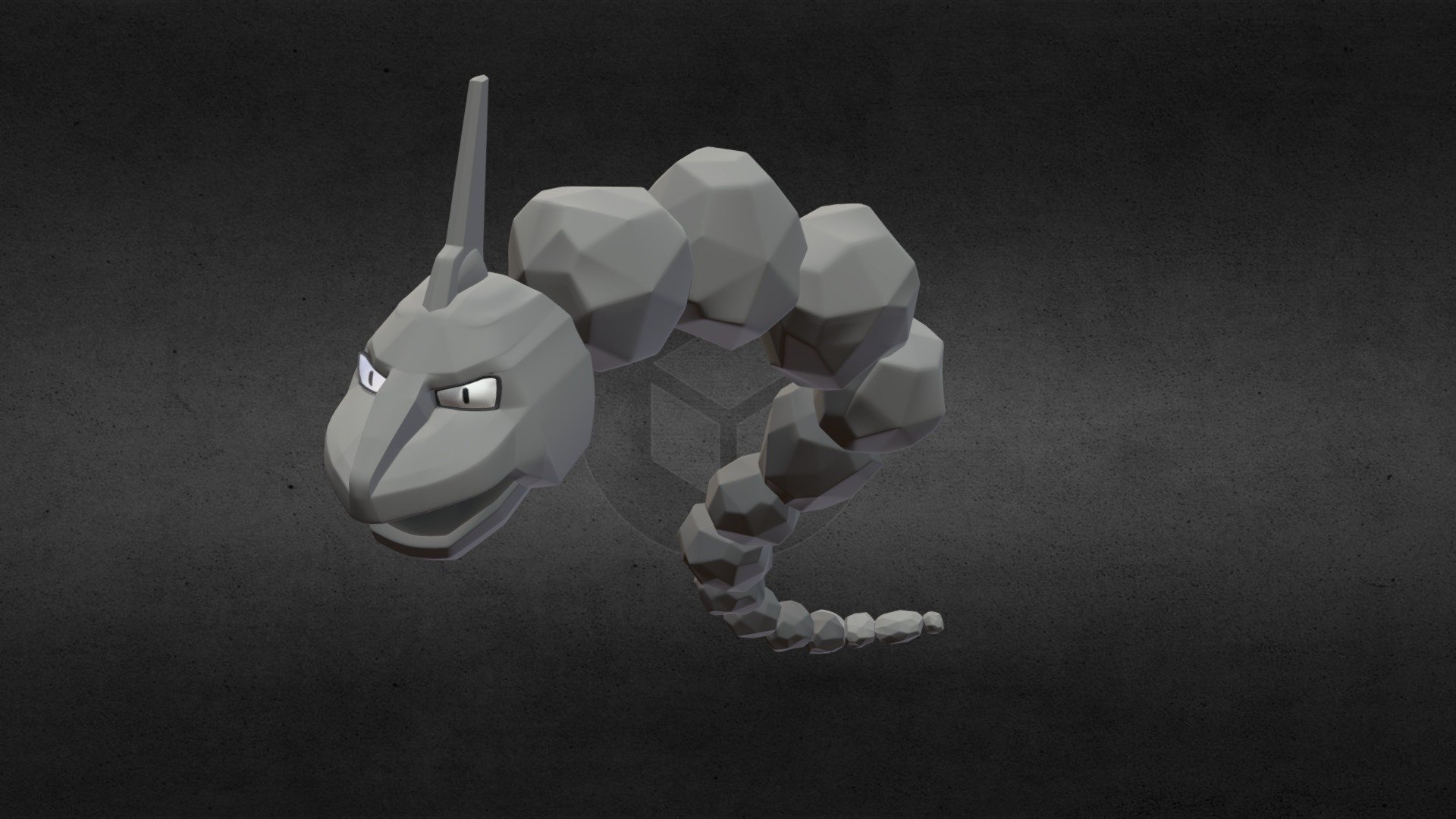 Pokemon_No.095 - 3D model by new user (@WATARI114) [722d387] - Sketchfab
