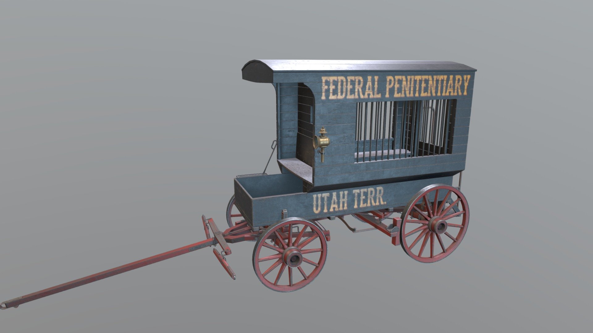 Jail wagon - Download Free 3D model by Chenchanchong [722d53f] - Sketchfab