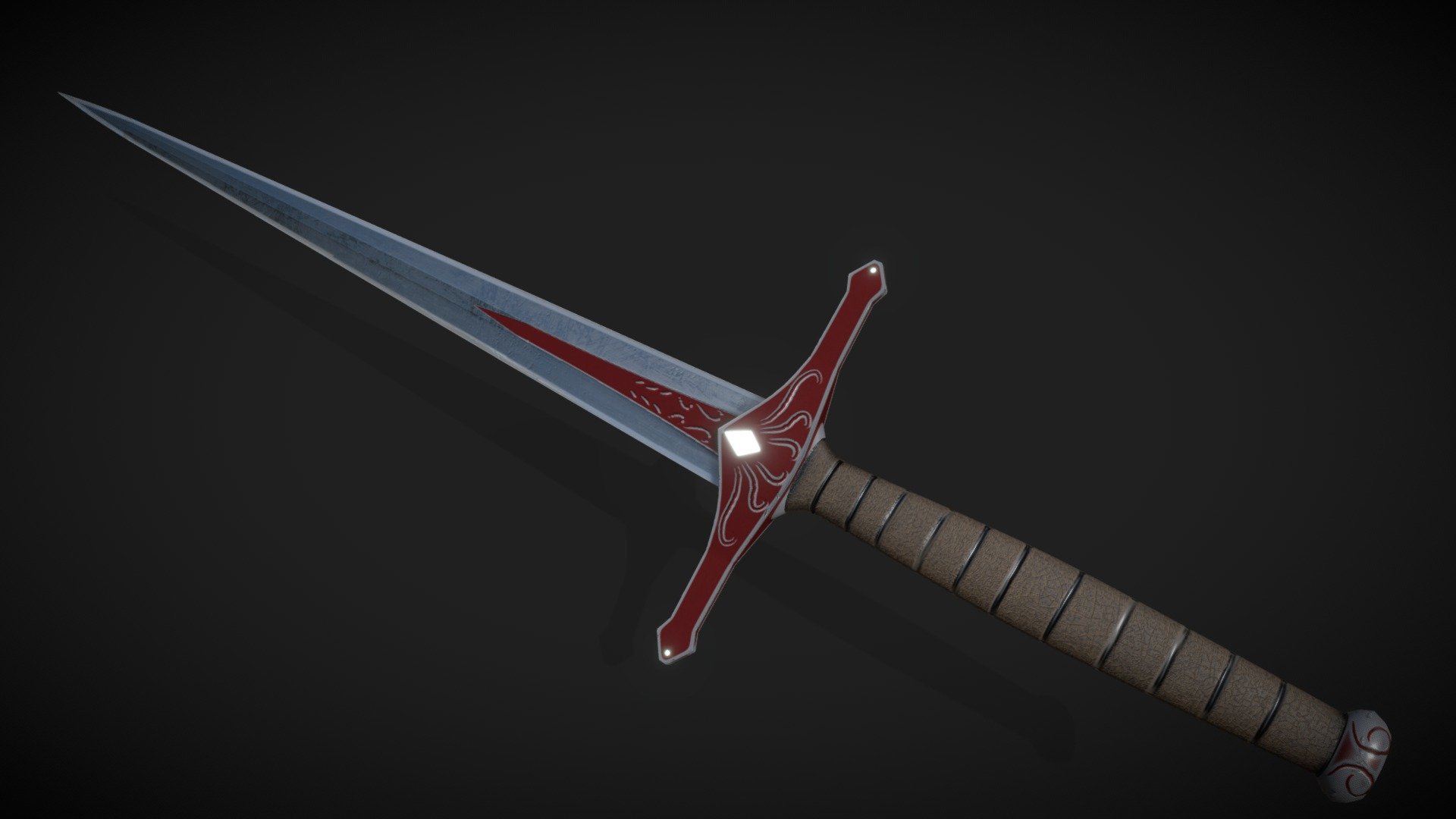 Metallic Sword - Download Free 3D model by Rohit3DAsset [722e753 ...