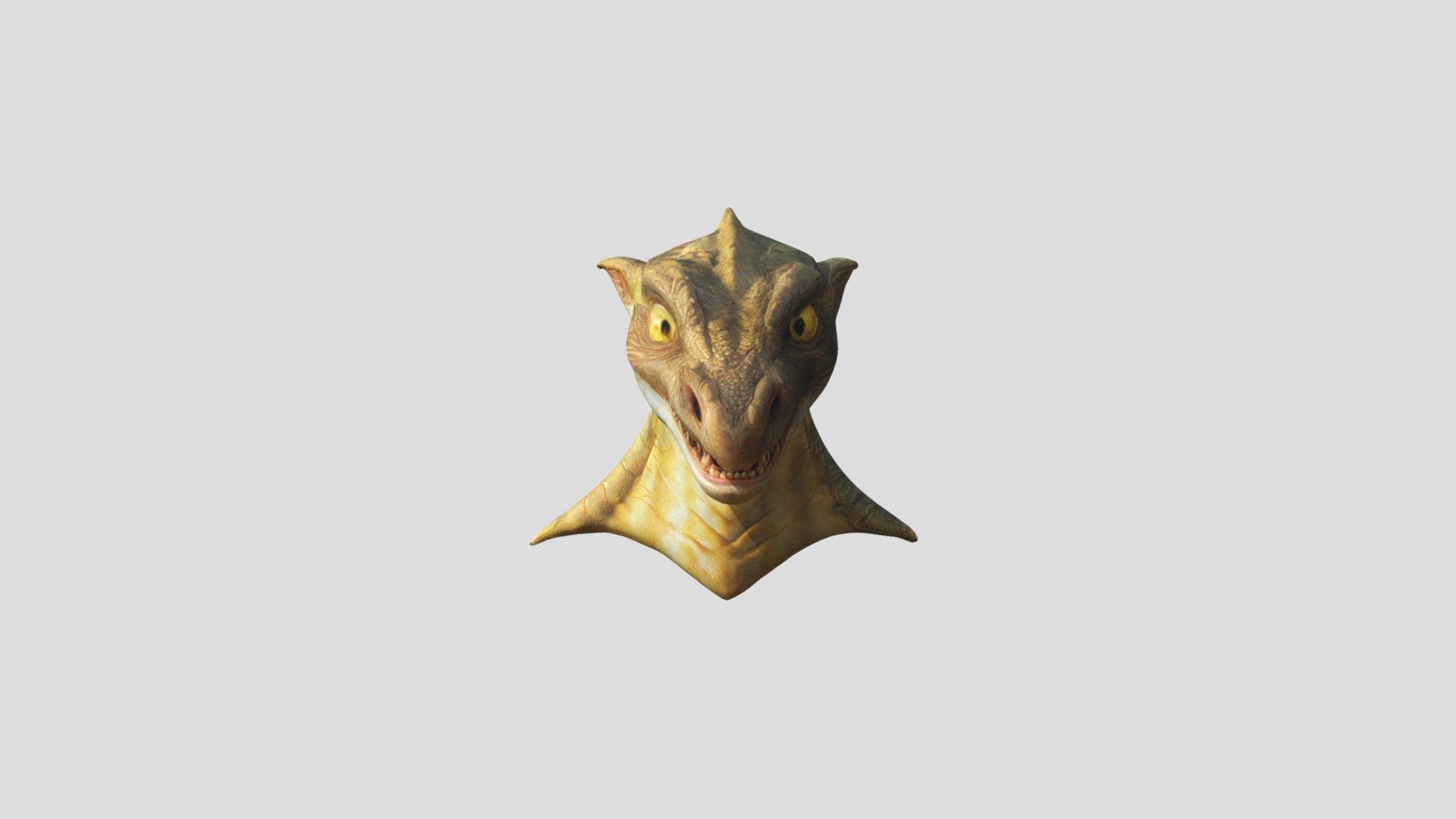 Smiling Dragon - Download Free 3D model by Solo (@Solo3D) [722f345 ...