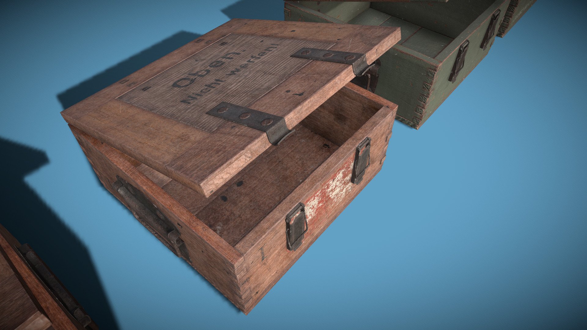 Vintage Wooden Crates Type G - Buy Royalty Free 3D model by Mad_Lobster ...