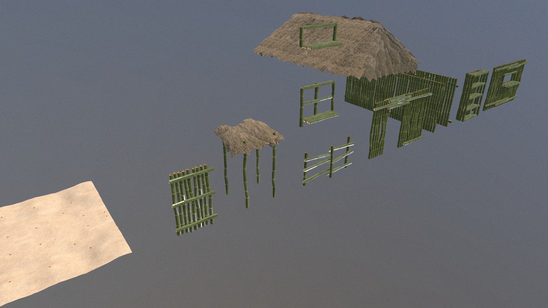 Bamboo Modular Assets - Download Free 3D model by Rachel Huggins ...