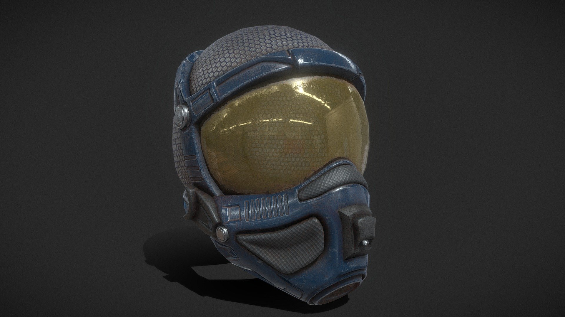 Sci-Fi Space Helmet - Download Free 3D model by AliasHasim [7232bae ...