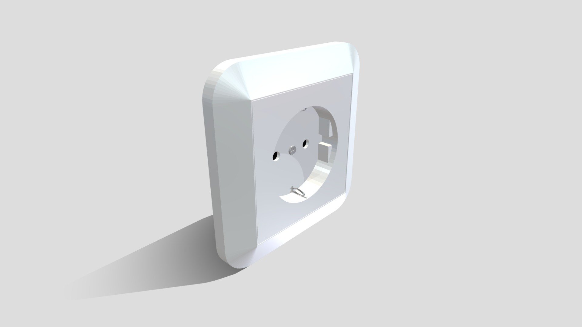 Europe Wall Socket - Download Free 3D model by Emil (@Emilmck) [7232d54 ...