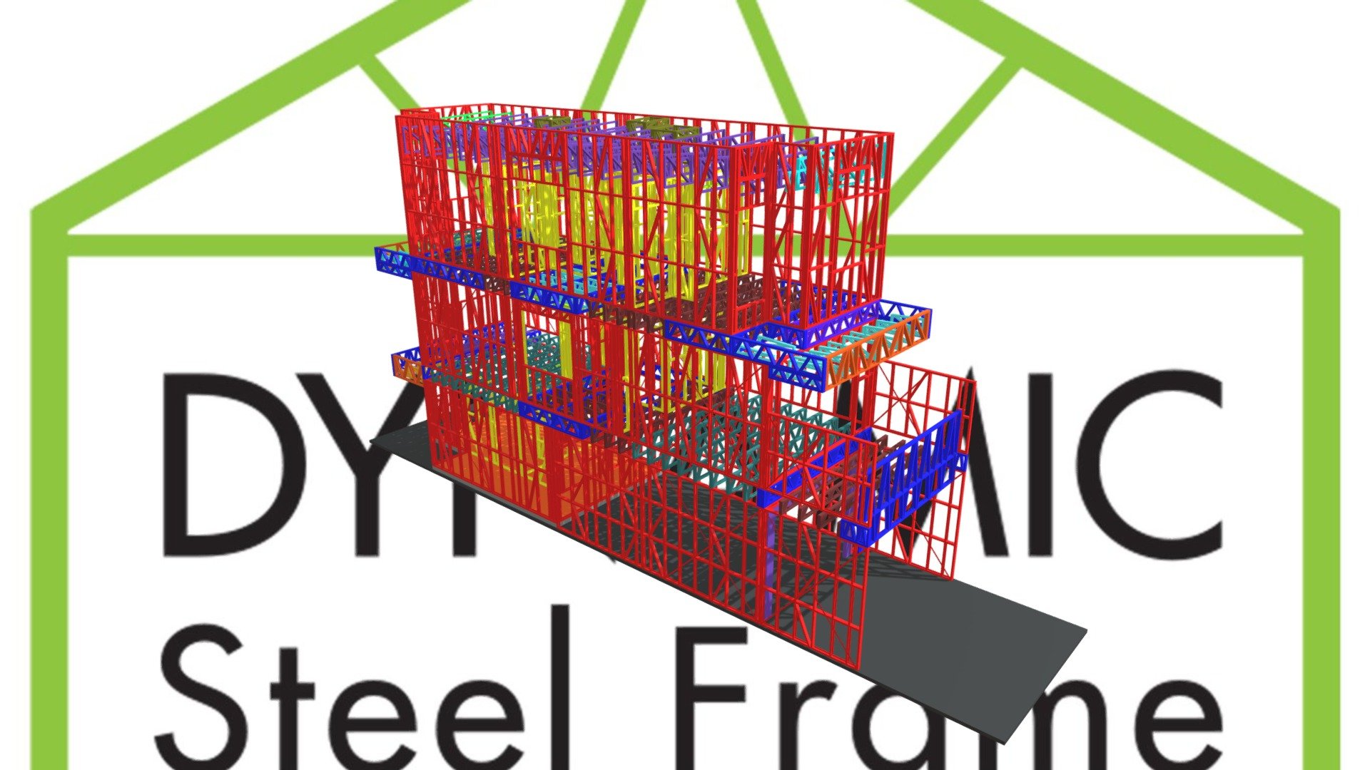 DSF2395 A01(0) TYPE C6 - 71 - 3D model by Dynamic Steel Frame ...