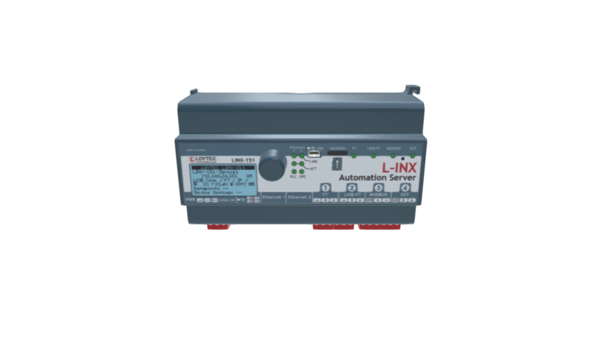 LINX-151 Automation Server - 3D model by LOYTEC [723366f] - Sketchfab