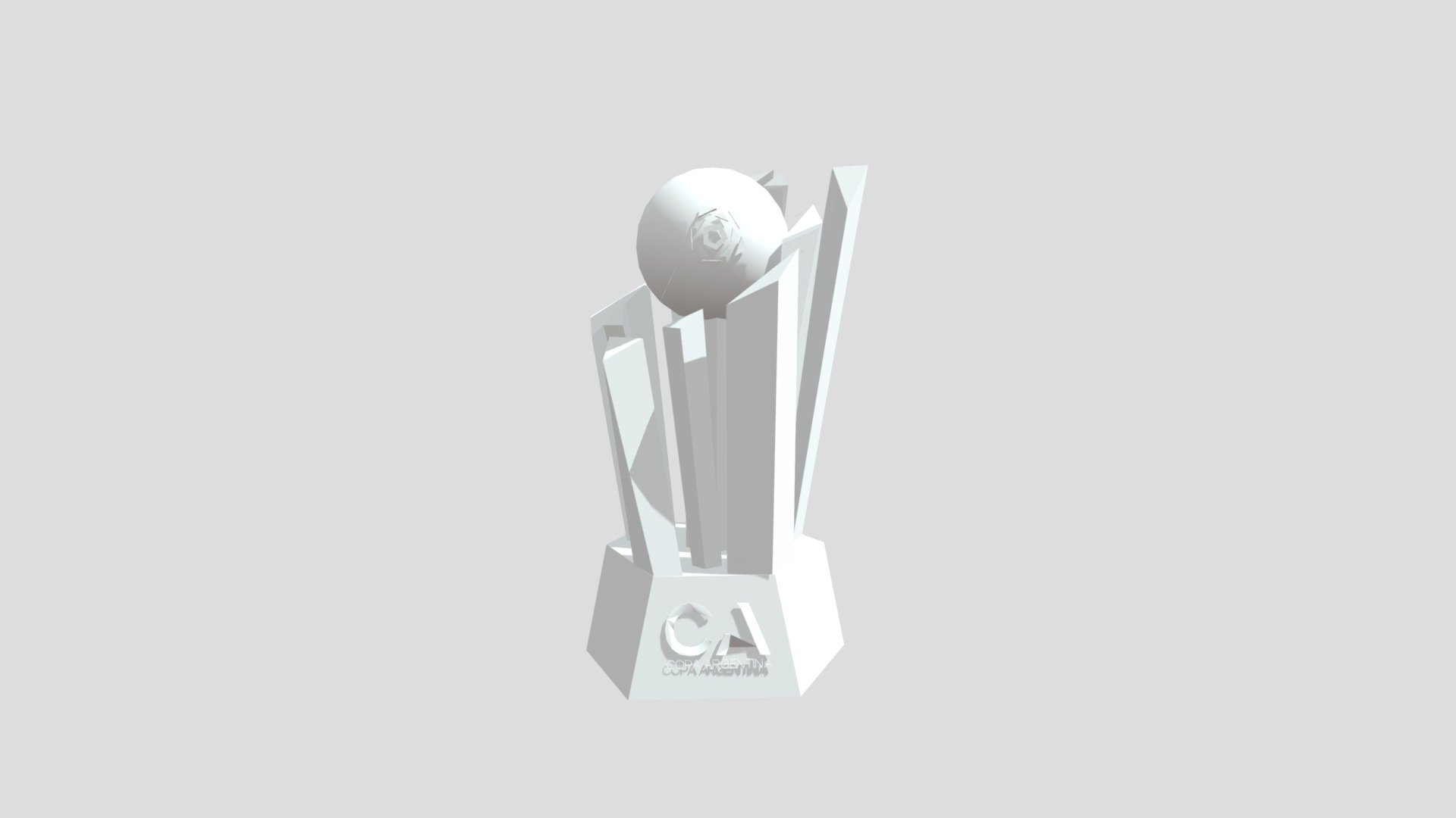 Copa Argentina - Download Free 3D model by El_Misiones_Baller [7234d2c ...