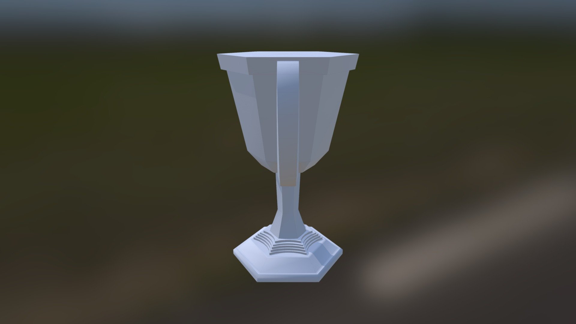 Harry Potter Triwizard cup low poly - 3D model by Funtuartz [723593a ...