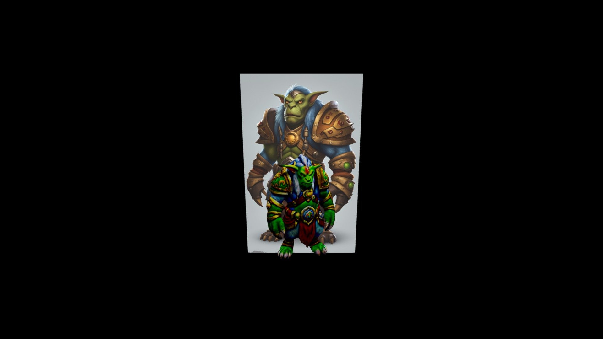 The Orc The orc is wearing armor and stand - Download Free 3D model by ...